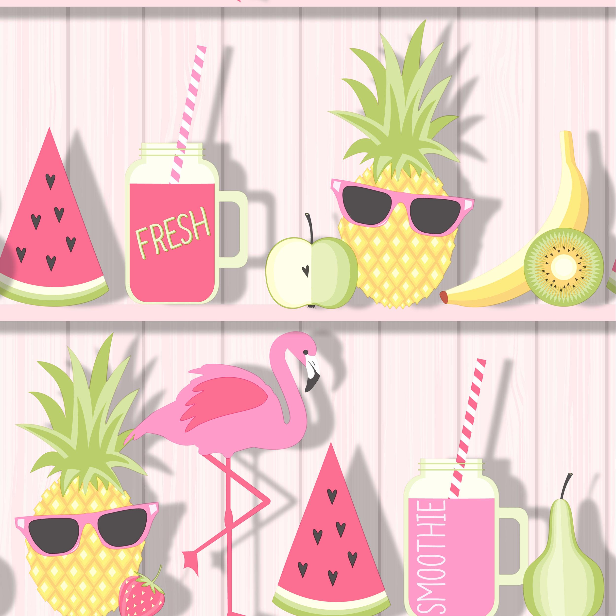 Flamingo and Pineapple Wallpapers - Top Free Flamingo and Pineapple ...