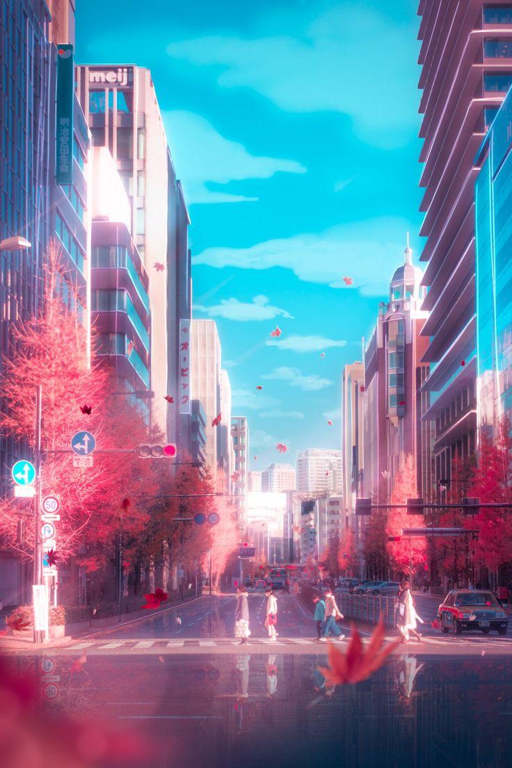 Anime City Aesthetic Wallpapers - Top Free Anime City Aesthetic ...