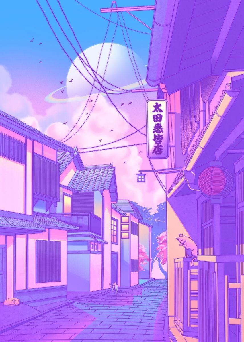 Anime City Aesthetic Wallpapers - Top Free Anime City Aesthetic ...