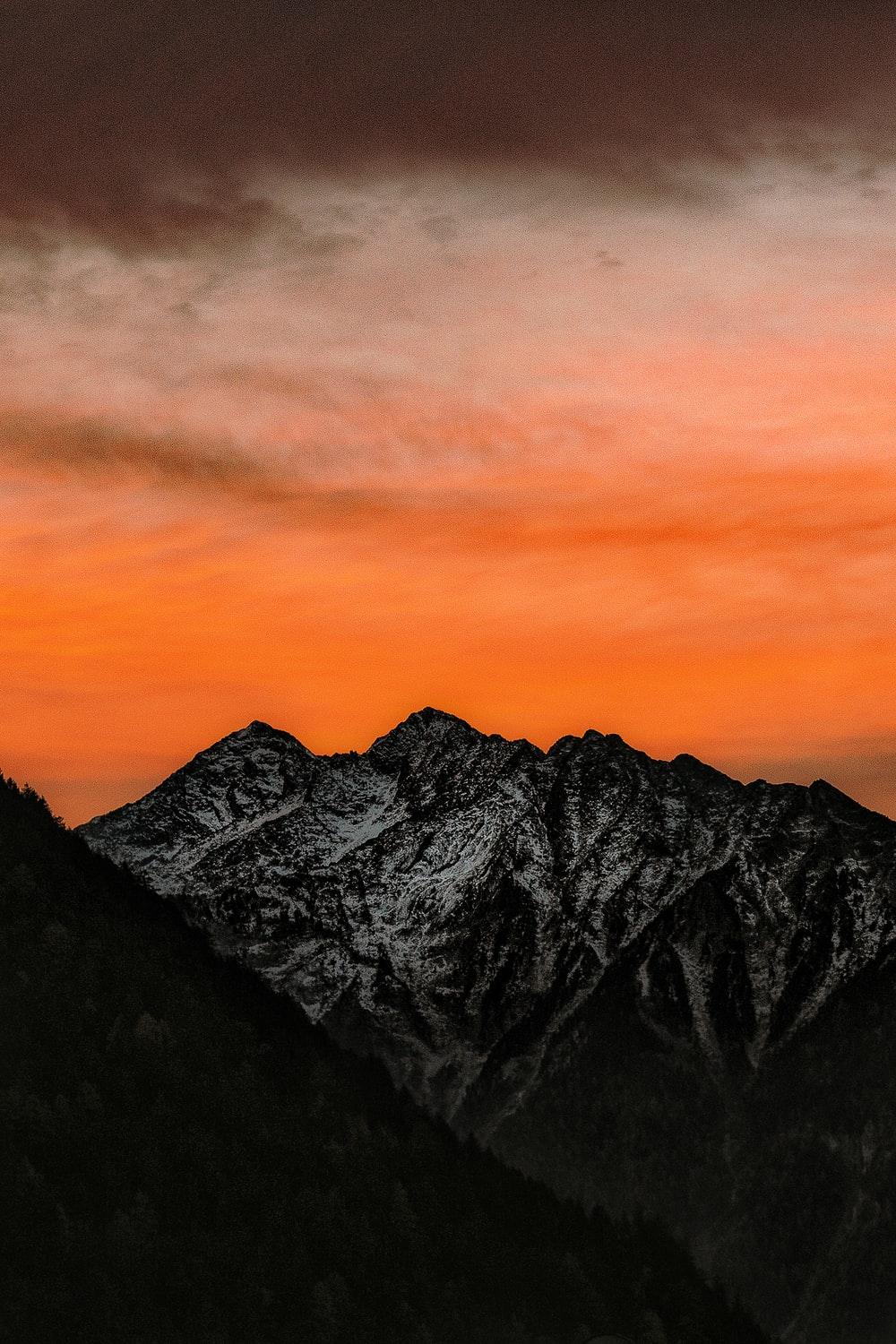 Orange Scenery Wallpapers - Top Free Orange Scenery Backgrounds ...