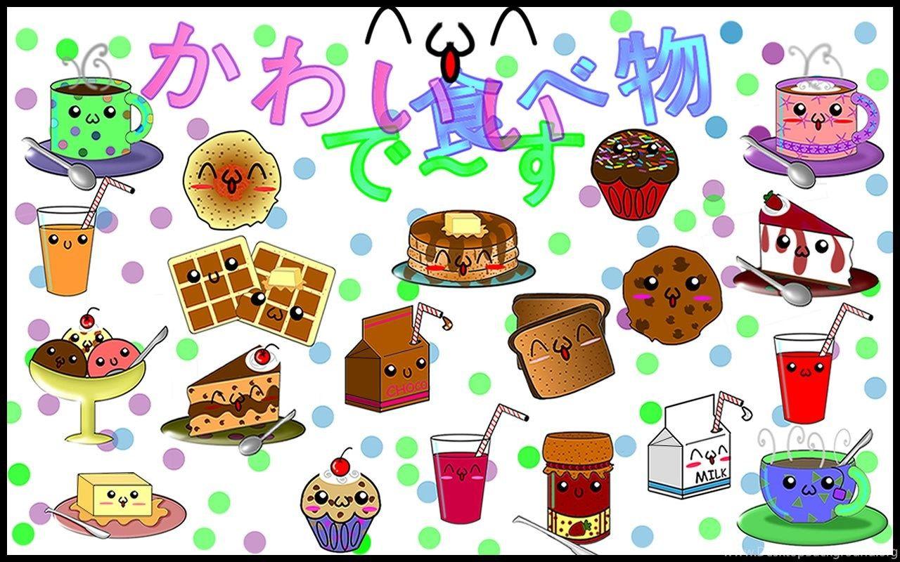 Cartoon Food Wallpapers - Top Free Cartoon Food Backgrounds ...
