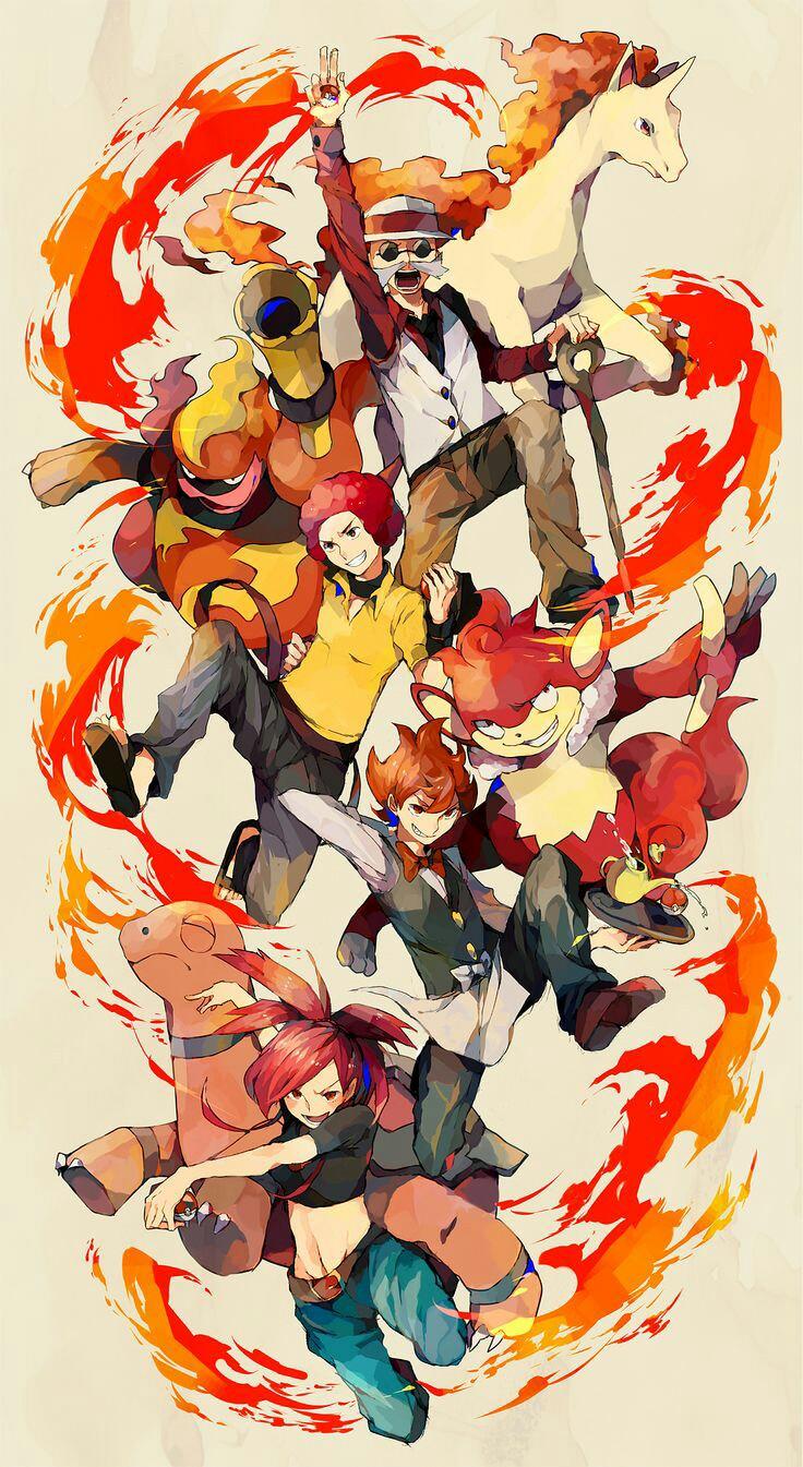 Fire Type Pokemon Wallpapers - Top Free Fire Type Pokemon Backgrounds ...