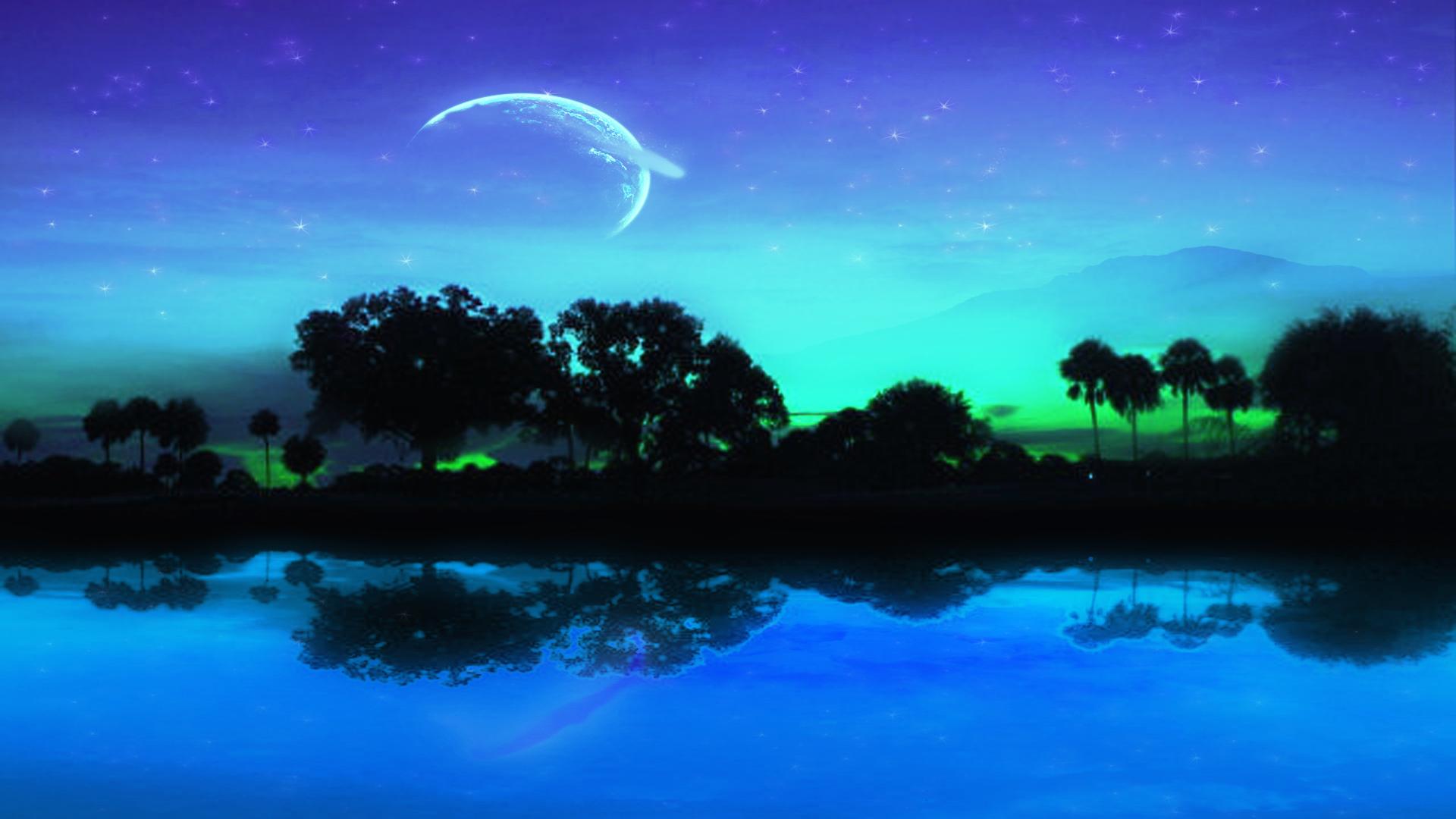 Blue Scenery Wallpapers - Top Free Blue Scenery Backgrounds ...