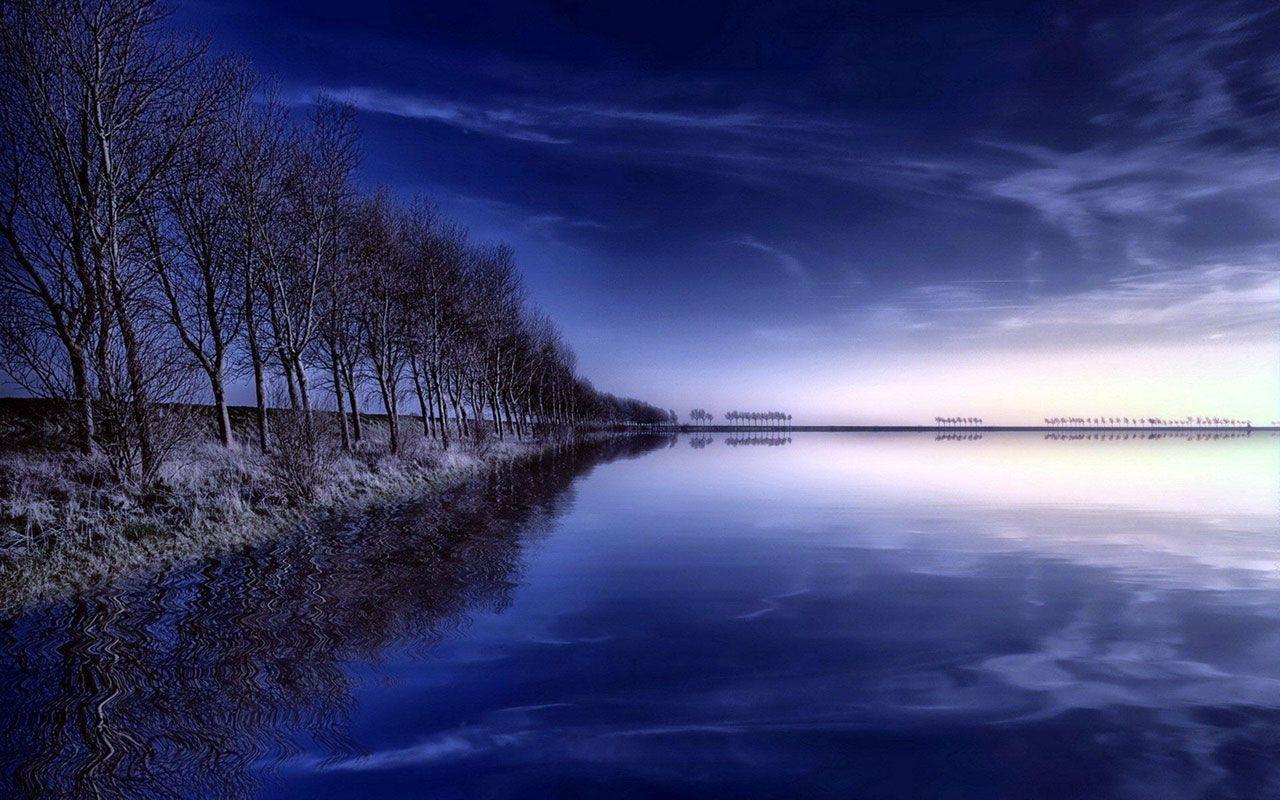 Blue Scenery Wallpapers - Top Free Blue Scenery Backgrounds ...
