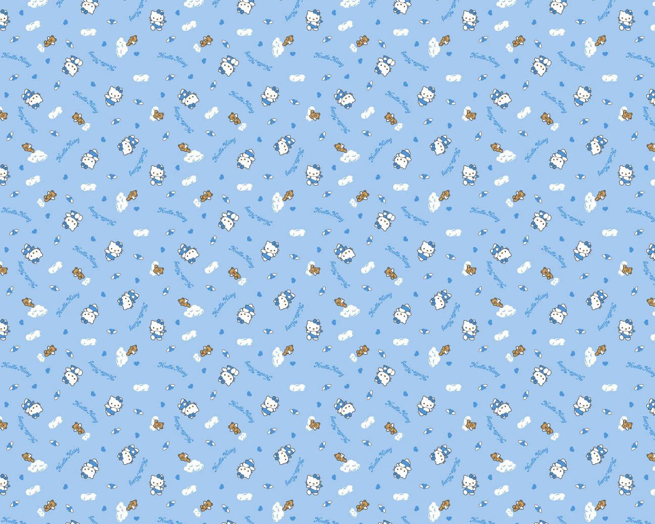 Hello Kitty Blue Wallpapers - Top Free Hello Kitty Blue Backgrounds ...