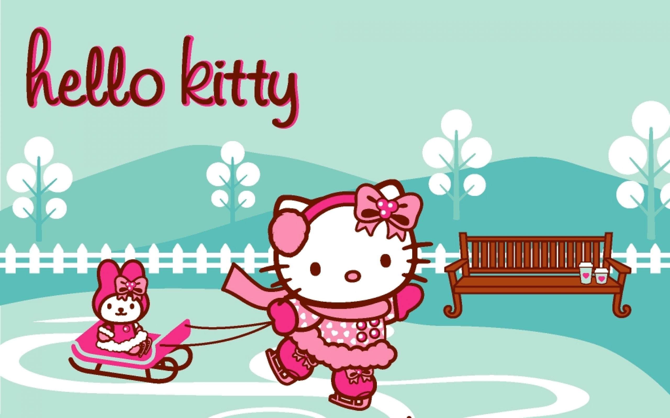 Hello Kitty Blue Wallpapers - Top Free Hello Kitty Blue Backgrounds ...