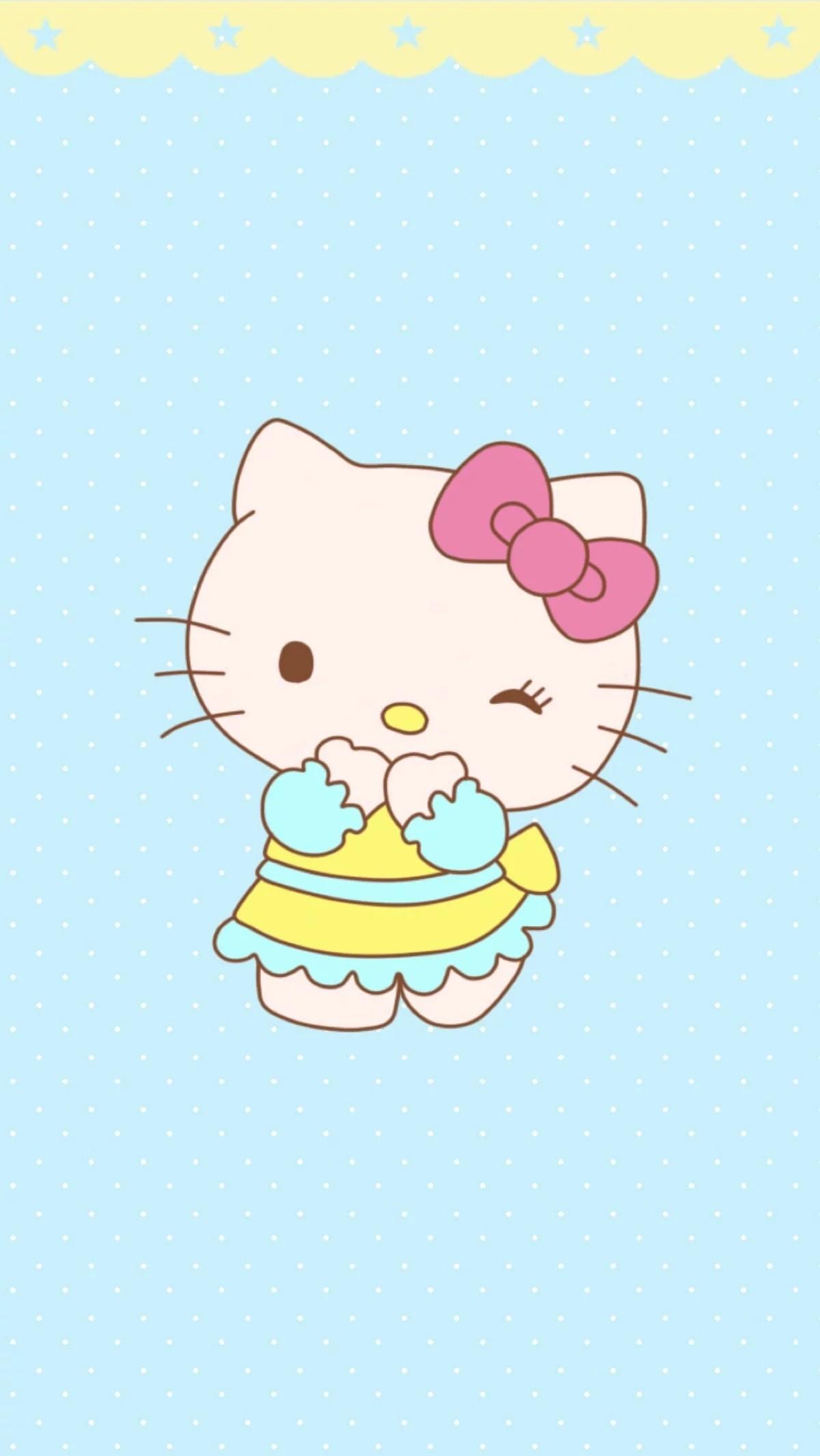 Hello Kitty Blue Wallpapers - Top Free Hello Kitty Blue Backgrounds ...