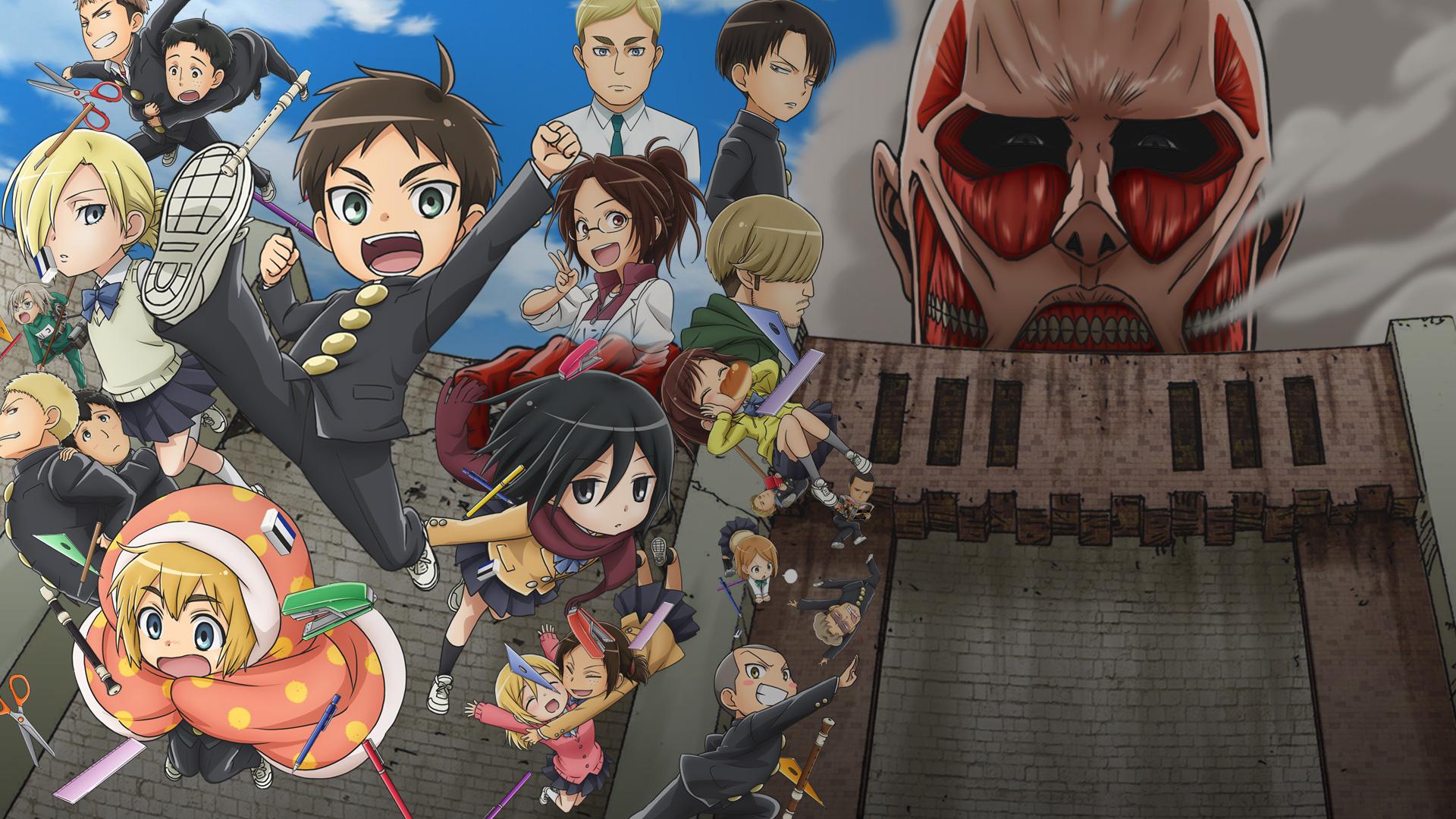 Attack On Titan Junior High Wallpapers - Top Free Attack On Titan ...