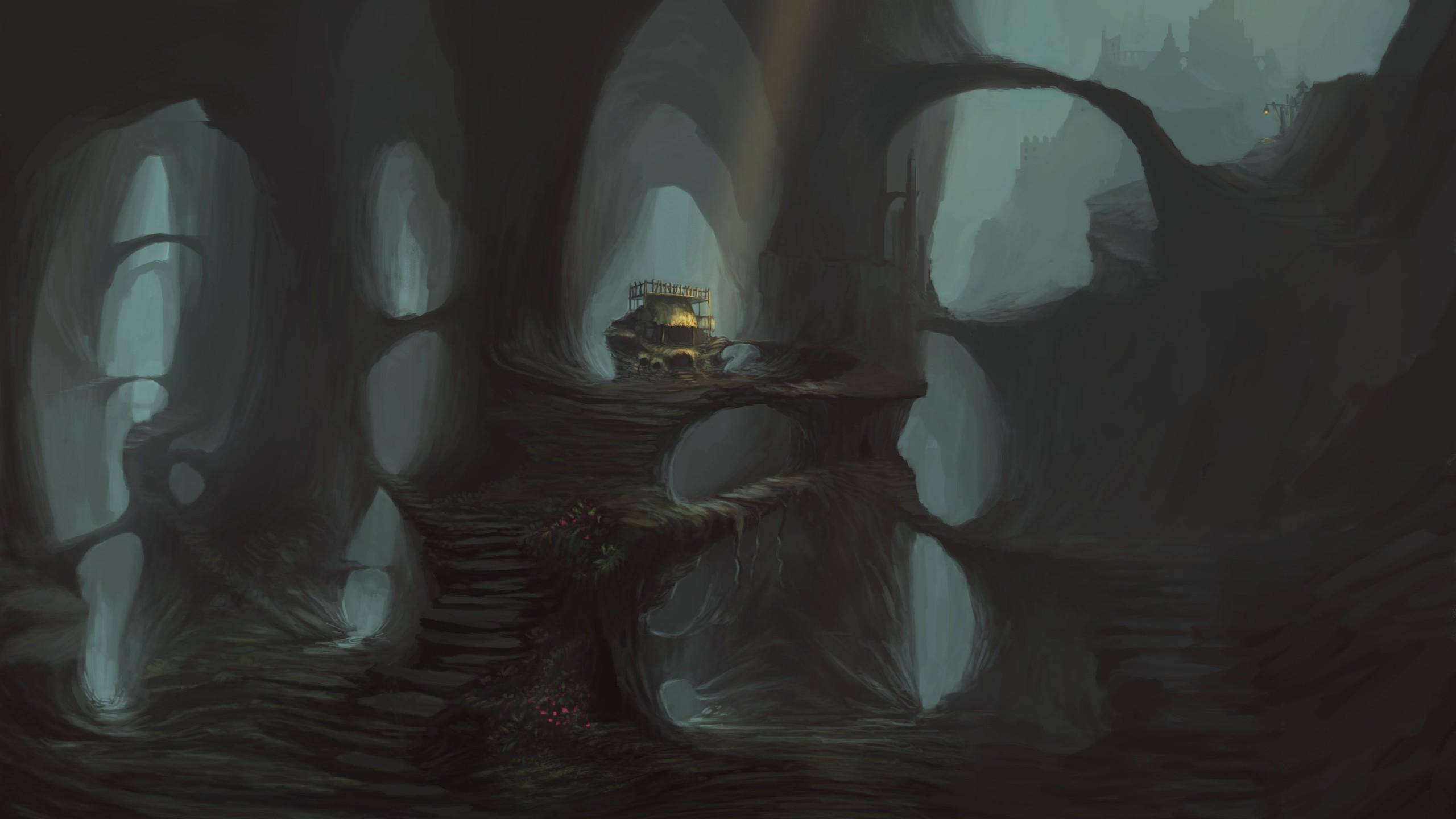 Dark Cave Wallpapers - Top Free Dark Cave Backgrounds - WallpaperAccess