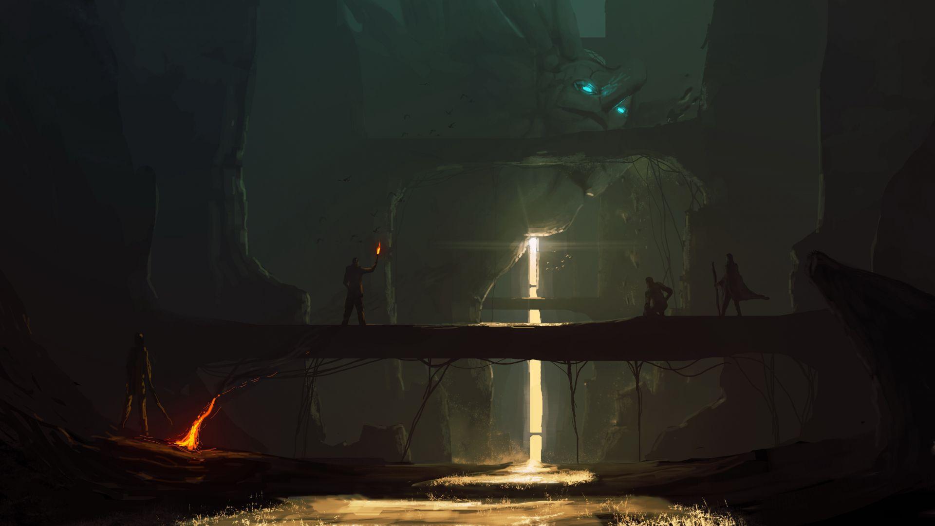 Dark Cave Wallpapers - Top Free Dark Cave Backgrounds - WallpaperAccess