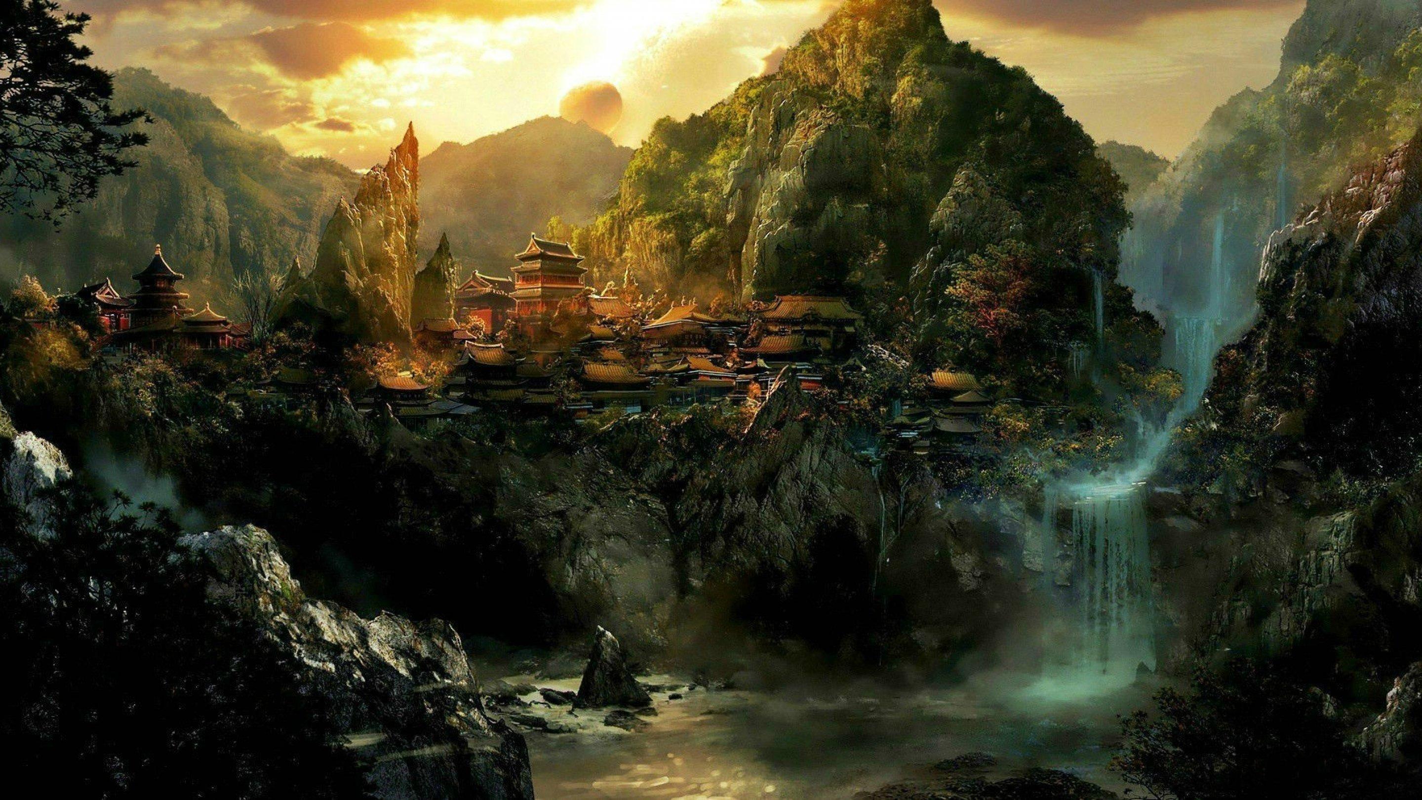 Fantasy Scenery Wallpapers - Top Free Fantasy Scenery Backgrounds ...