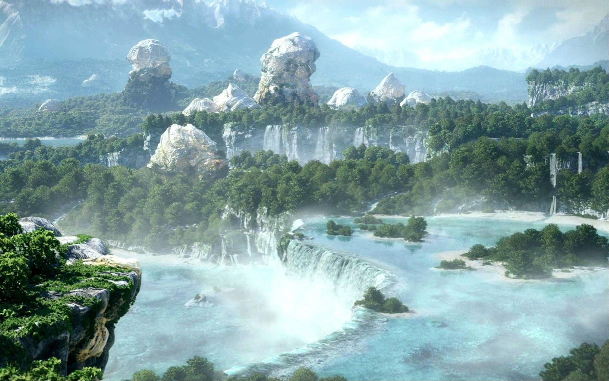 Fantasy Scenery Wallpapers - Top Free Fantasy Scenery Backgrounds ...