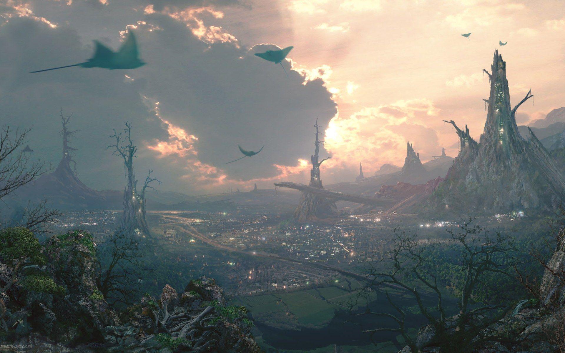 Fantasy Scenery Wallpapers - Top Free Fantasy Scenery Backgrounds ...