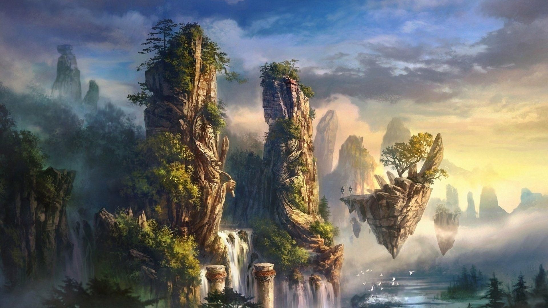 Fantasy Scenery Wallpapers - Top Free Fantasy Scenery Backgrounds ...