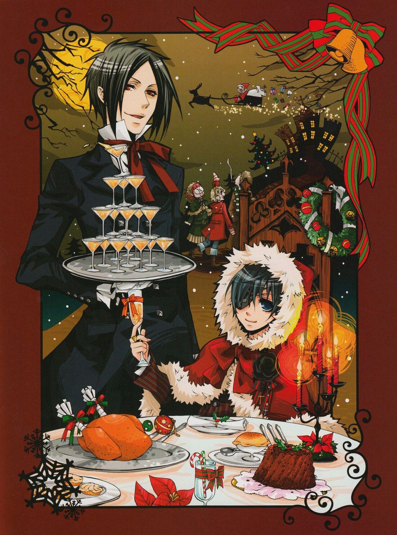 Black Butler Christmas Wallpapers - Top Free Black Butler Christmas ...