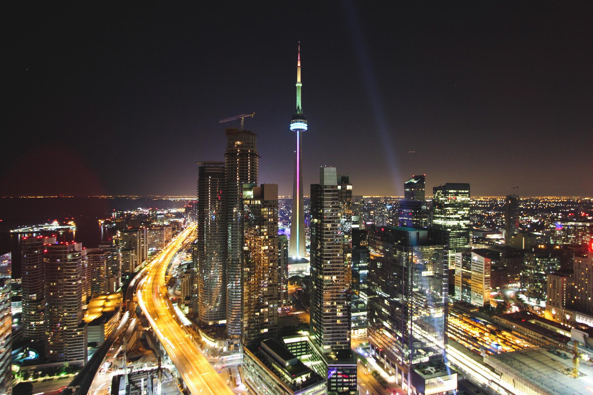 Toronto Night Wallpapers - Top Free Toronto Night Backgrounds ...
