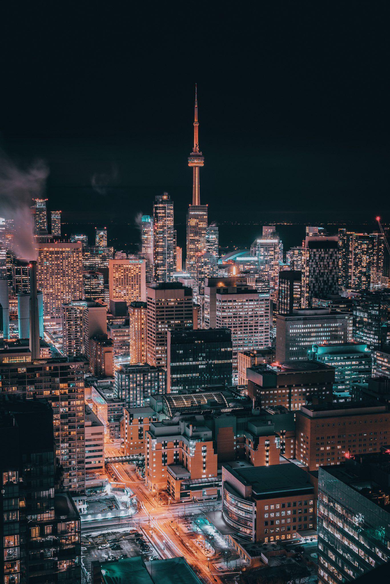 Toronto Night Wallpapers - Top Free Toronto Night Backgrounds ...