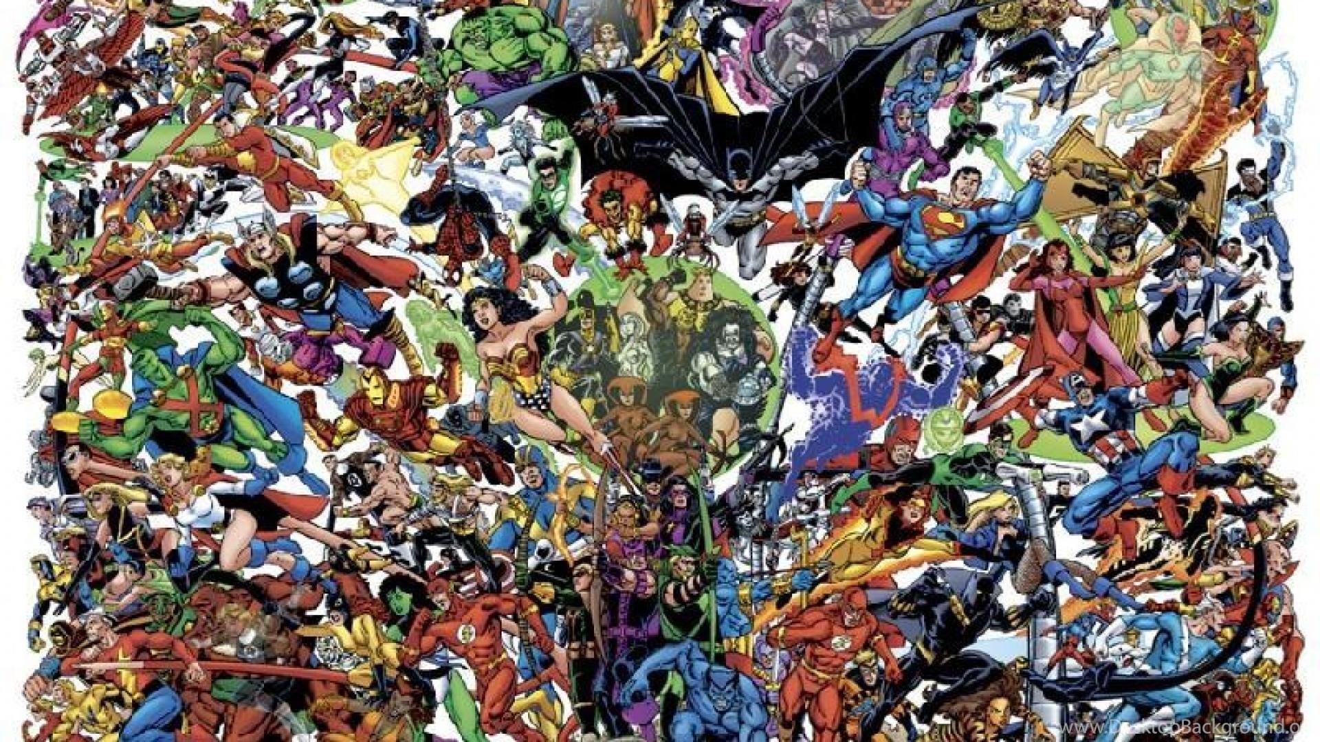 Marvel and DC Characters Wallpapers - Top Free Marvel and DC Characters ...