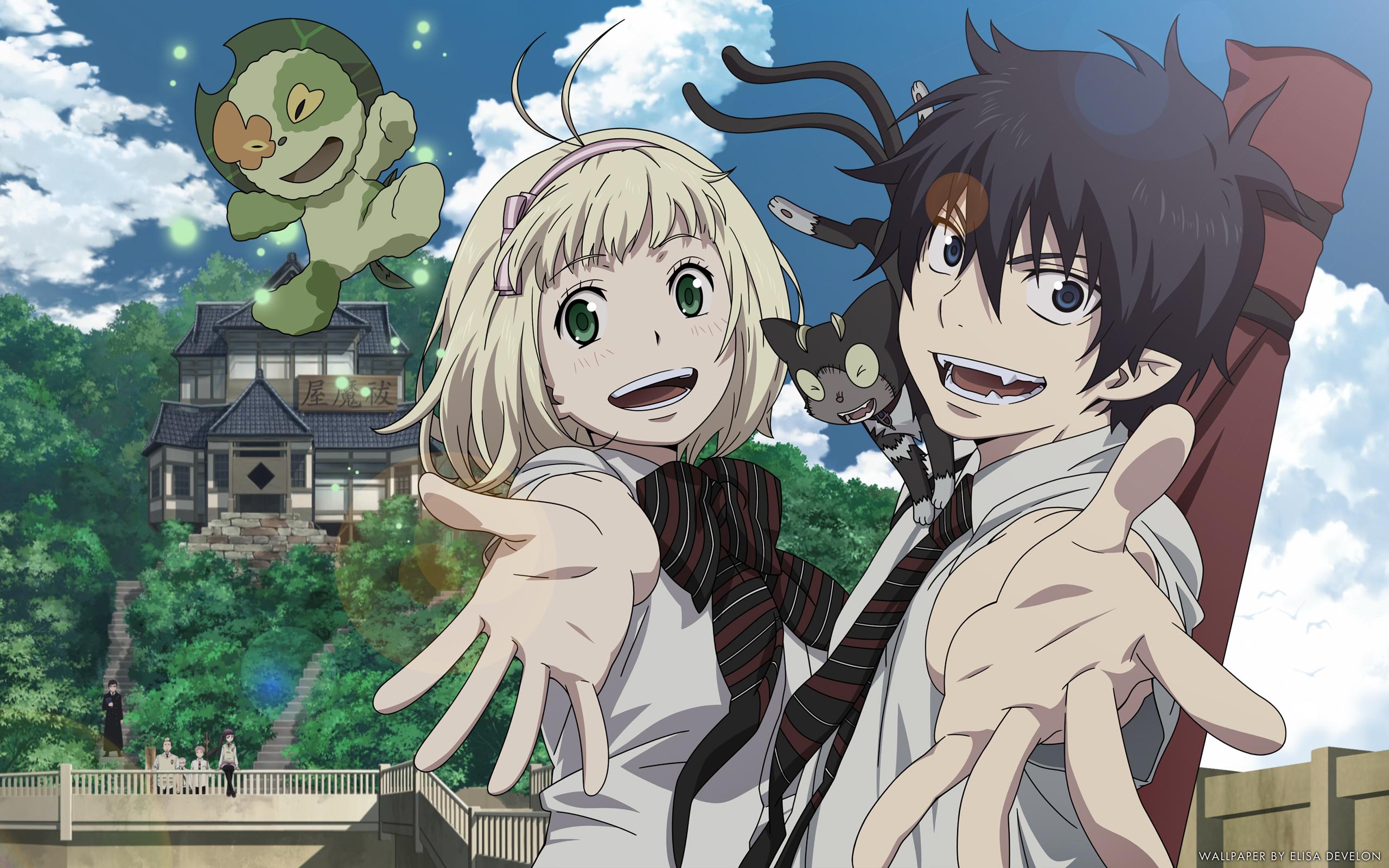 Blue Exorcist Christmas Wallpapers - Top Free Blue Exorcist Christmas ...