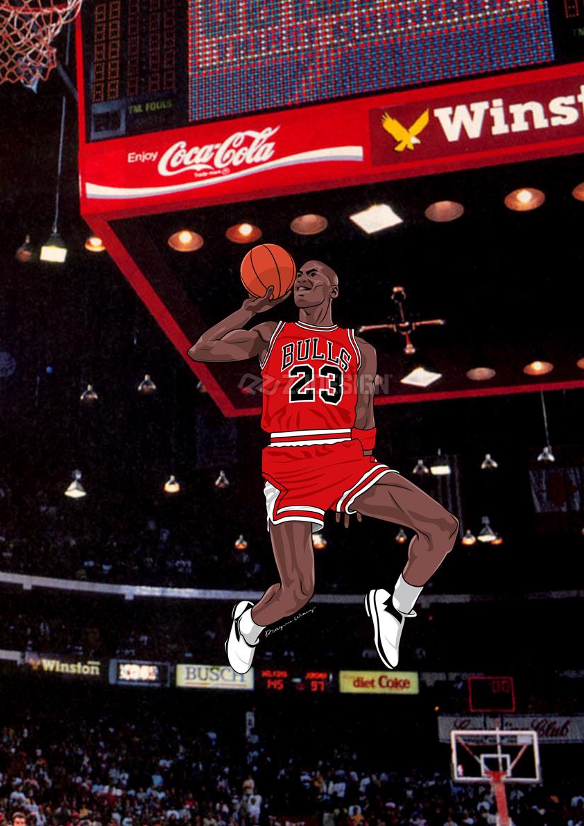Michael Jordan Dunk Wallpaper