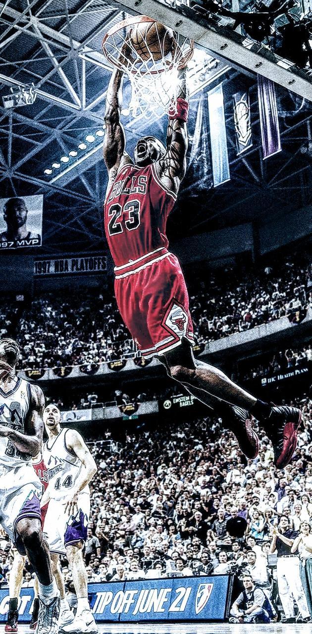 Michael Jordan Dunking Wallpapers - Top Free Michael Jordan Dunking ...
