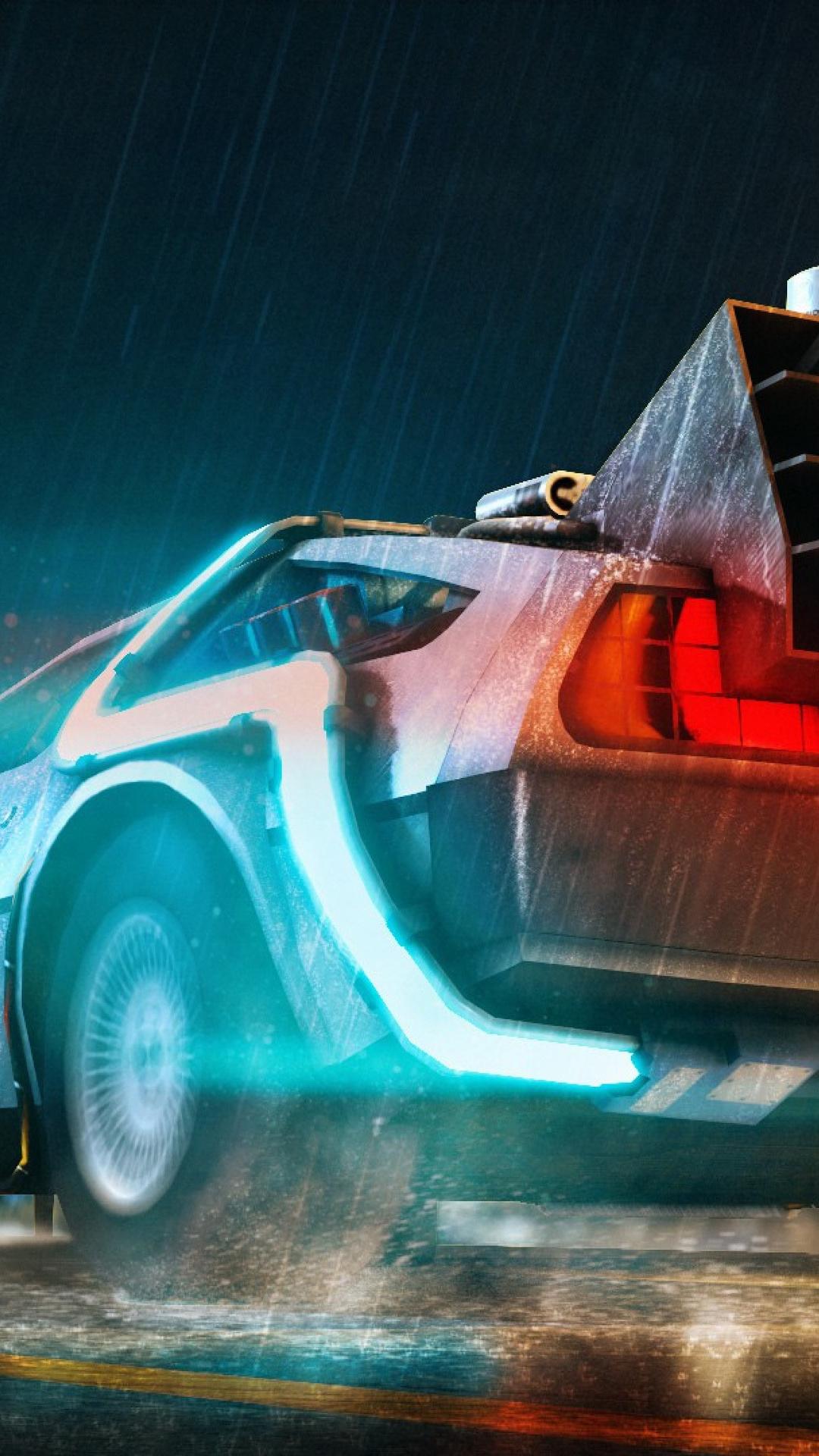 Back To The Future Car Wallpapers - Top Free Back To The Future Car ...