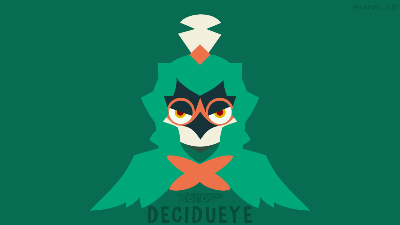 Decidueye Pokemon Wallpapers - Top Free Decidueye Pokemon Backgrounds ...