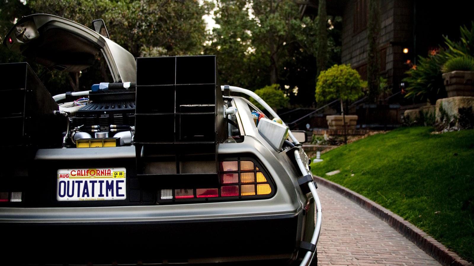 Back To The Future Car Wallpapers - Top Free Back To The Future Car ...