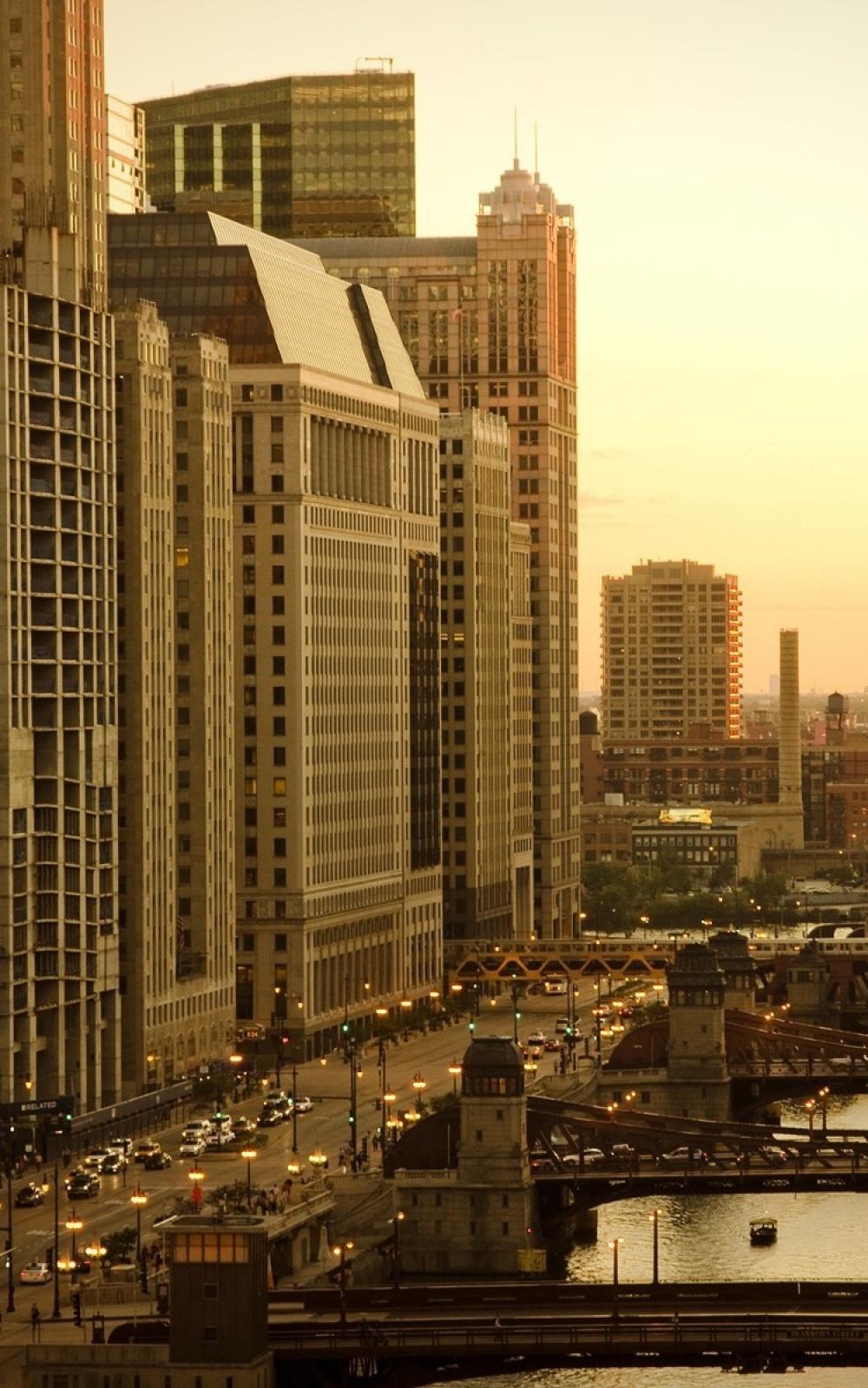 Chicago Sunrise Wallpapers - Top Free Chicago Sunrise Backgrounds ...