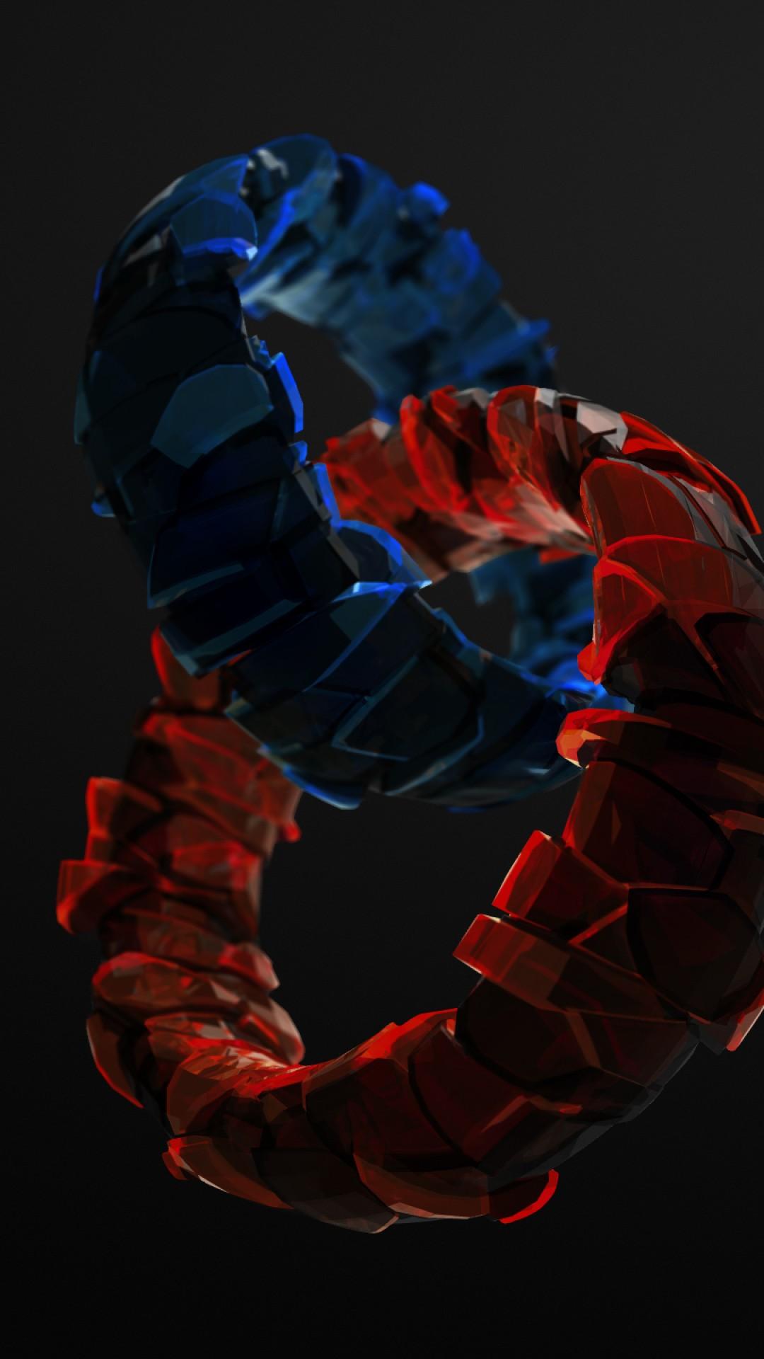 Red and Blue 3D Wallpapers - Top Free Red and Blue 3D Backgrounds ...