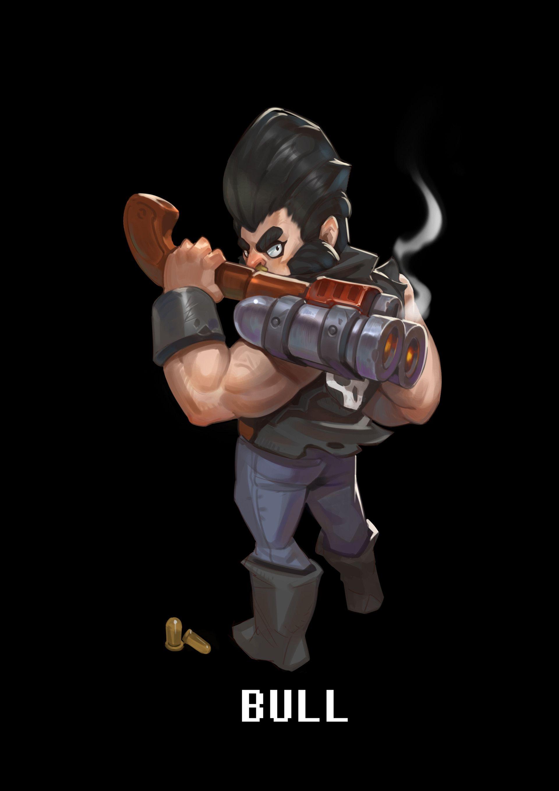 Bull Brawl Stars Wallpapers - Top Free Bull Brawl Stars Backgrounds ...