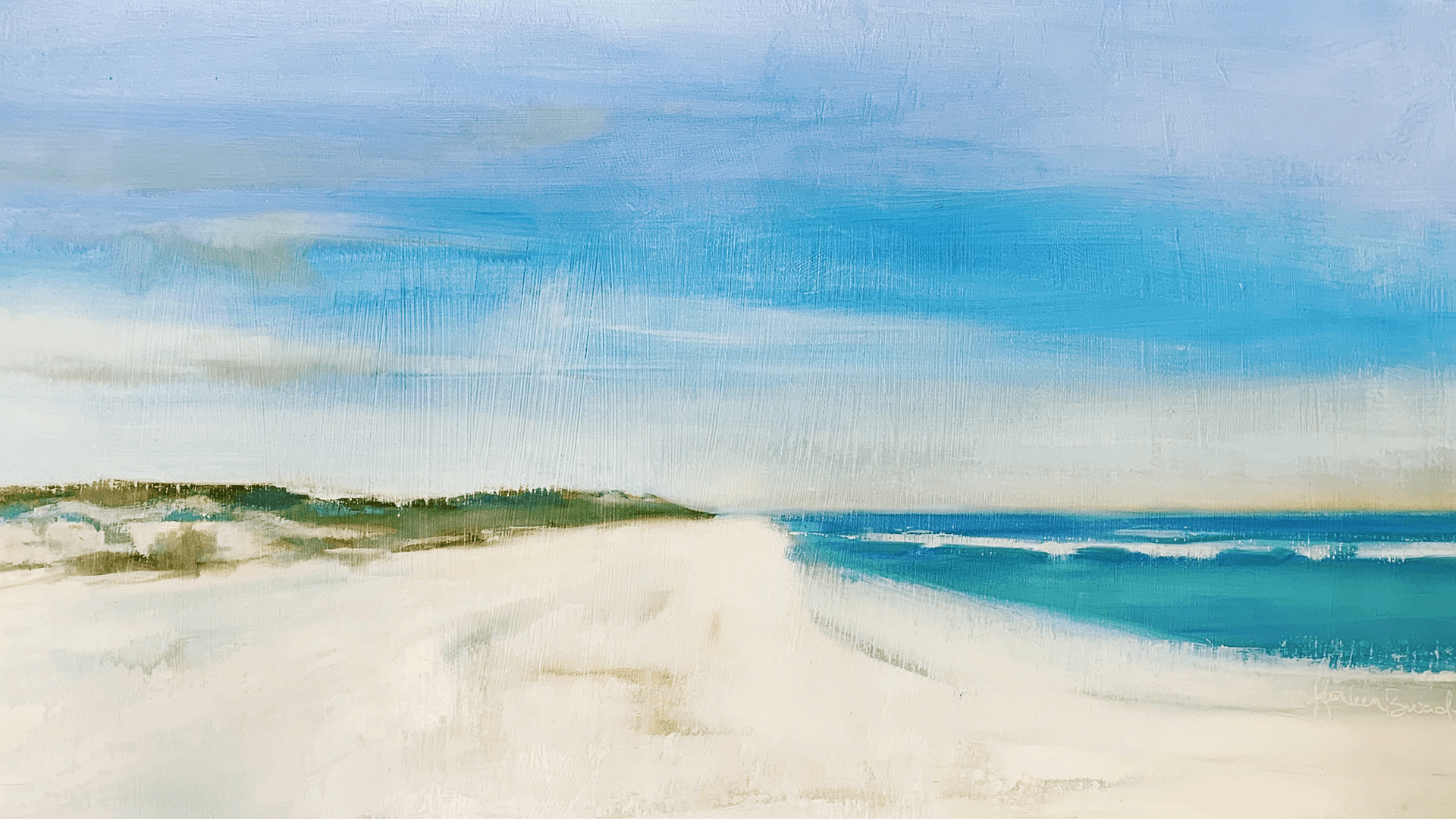 Watercolor Beach Wallpapers - Top Free Watercolor Beach Backgrounds ...