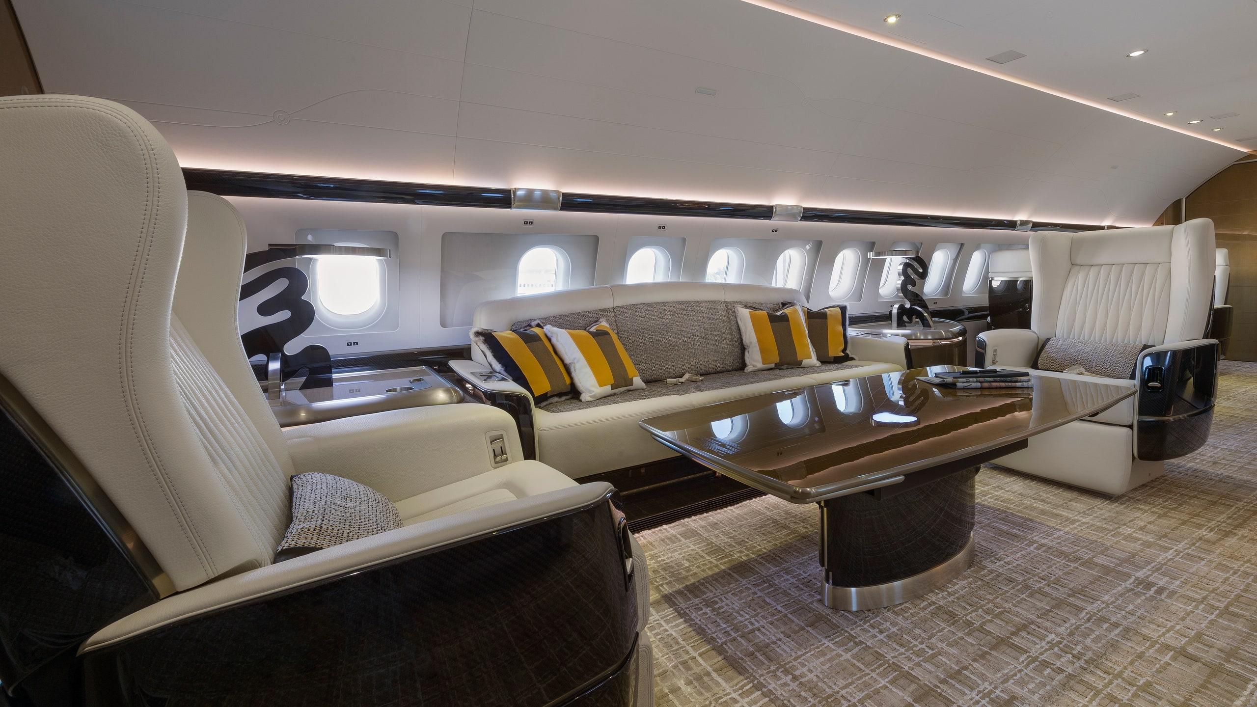 Private Jet Interior Wallpapers - Top Free Private Jet Interior ...