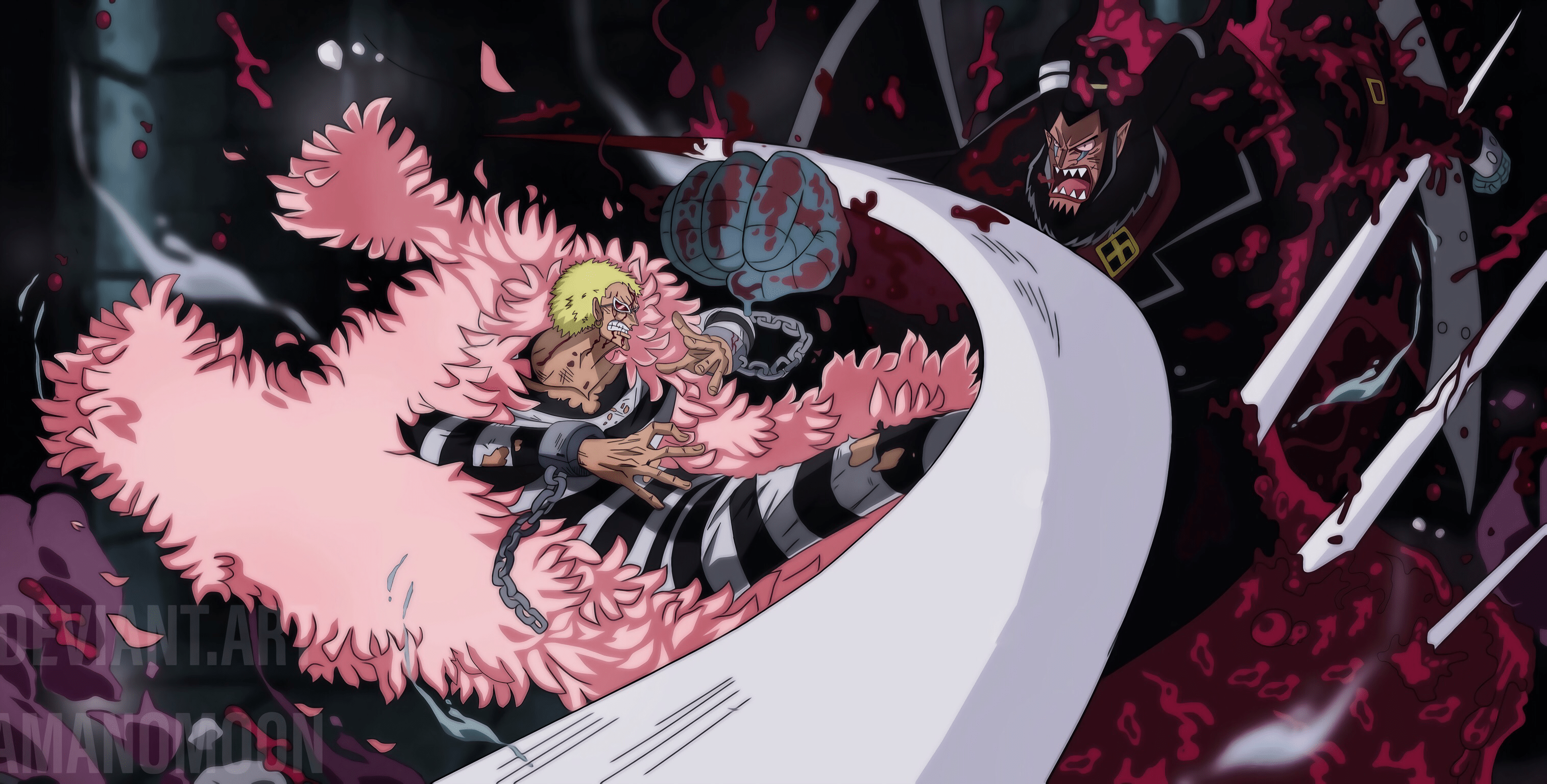 Luffy Vs Doflamingo Wallpapers - Top Free Luffy Vs Doflamingo ...