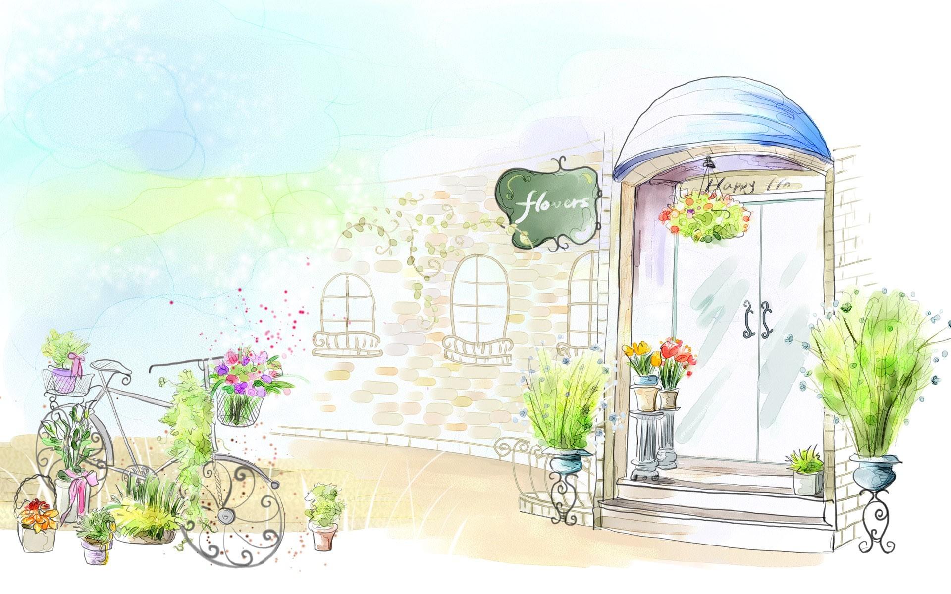 Flower Shop Wallpapers - Top Free Flower Shop Backgrounds - WallpaperAccess