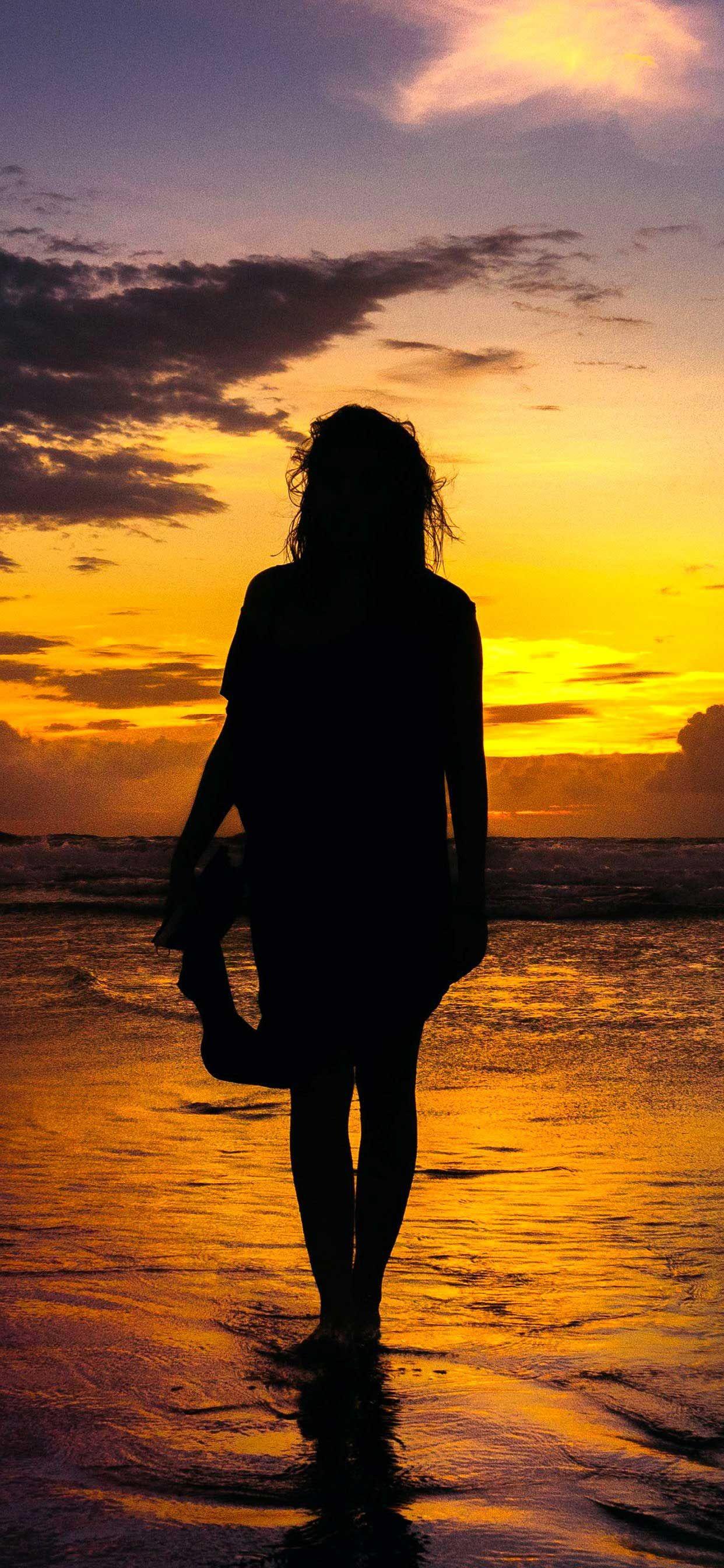 Woman Silhouette Wallpapers - Top Free Woman Silhouette Backgrounds ...