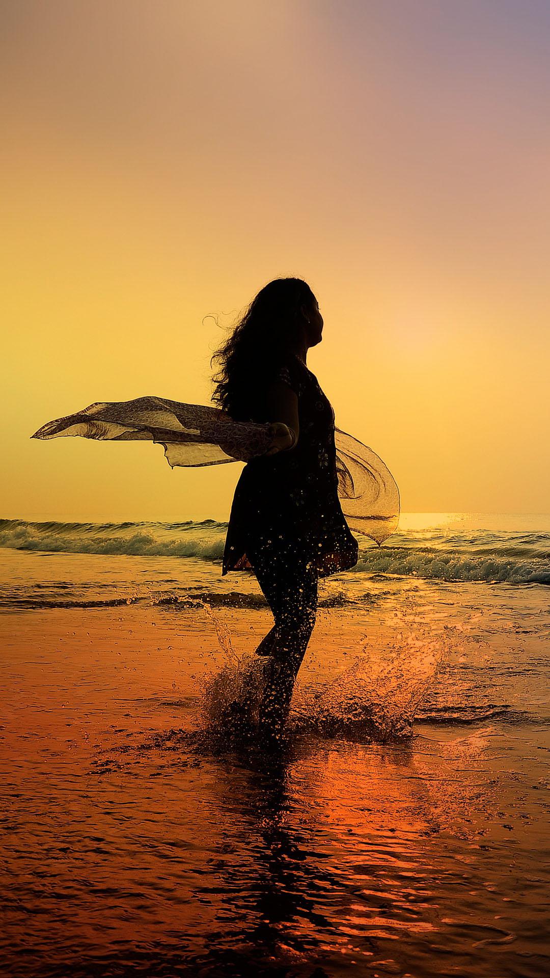 Woman Silhouette Wallpapers - Top Free Woman Silhouette Backgrounds ...