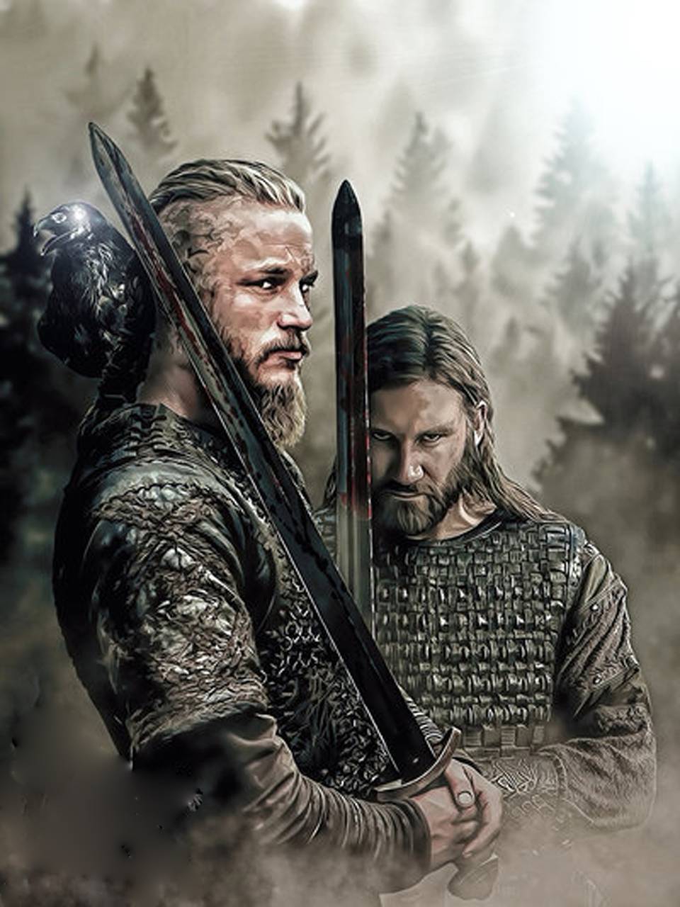 Ragnar and Rollo Wallpapers - Top Free Ragnar and Rollo Backgrounds ...