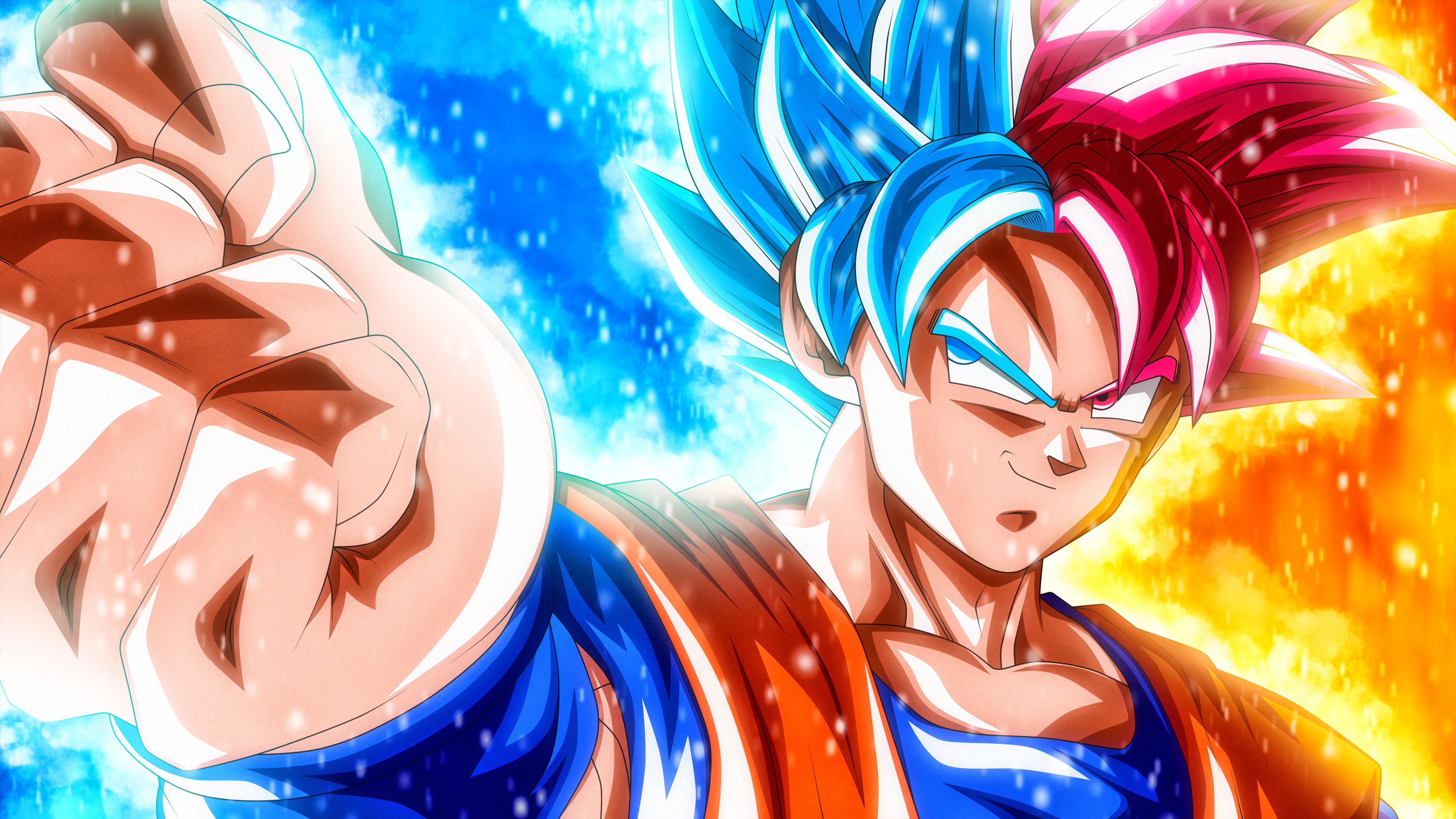 Goku SSB Kaioken Wallpapers - Top Free Goku SSB Kaioken Backgrounds ...