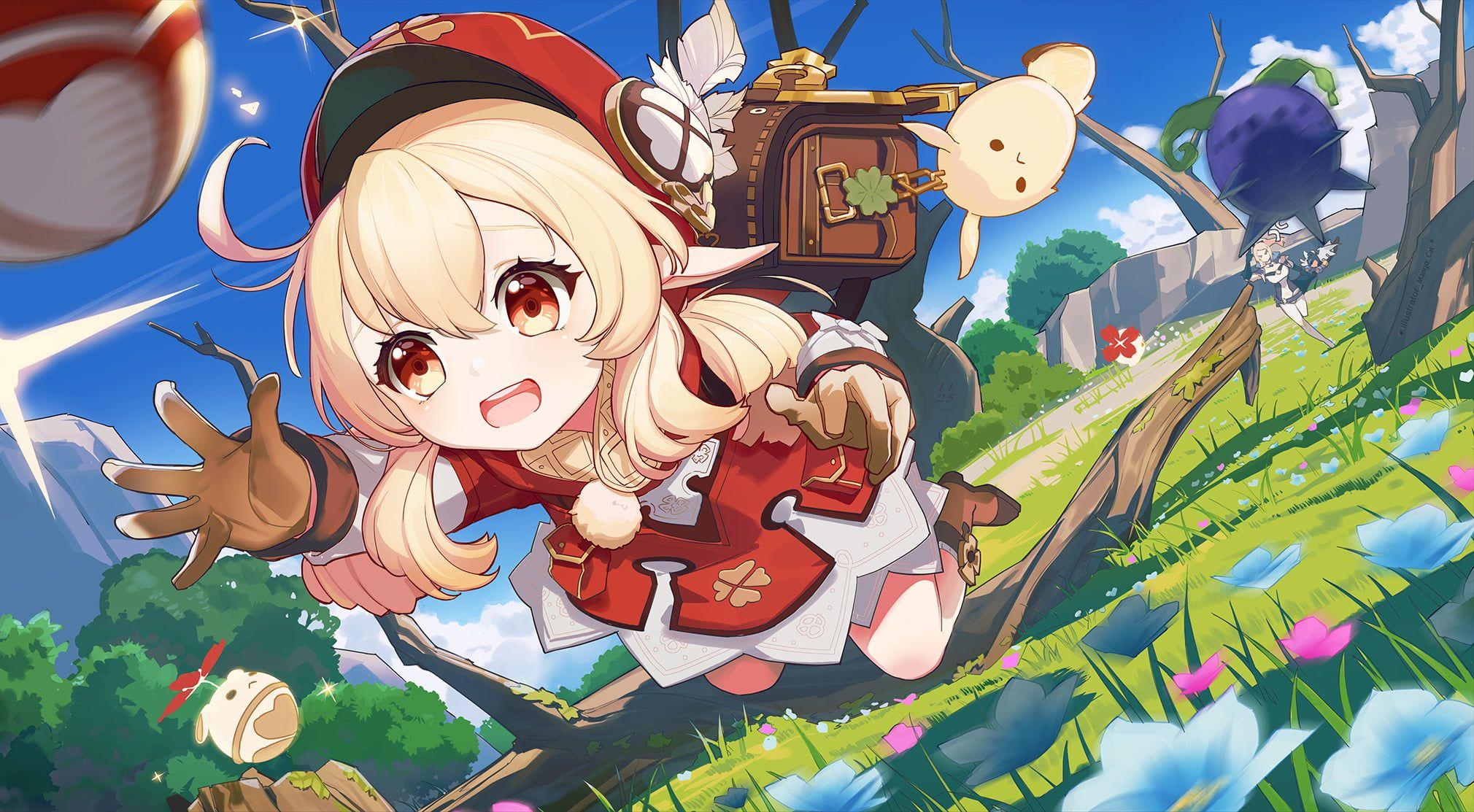 Genshin Impact Klee Wallpapers - Top Free Genshin Impact Klee Backgrounds - WallpaperAccess