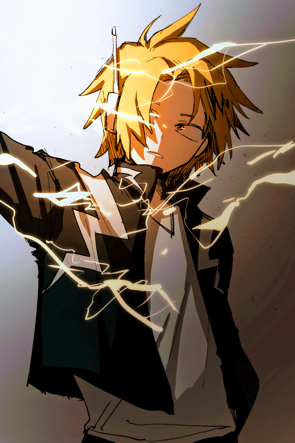 My Hero Academia Denki Kaminari Wallpapers - Top Free My Hero Academia ...
