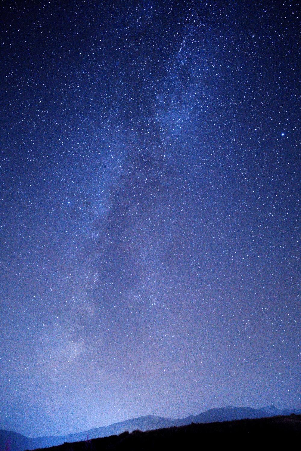 Blue Starry Night Wallpapers - Top Free Blue Starry Night Backgrounds ...