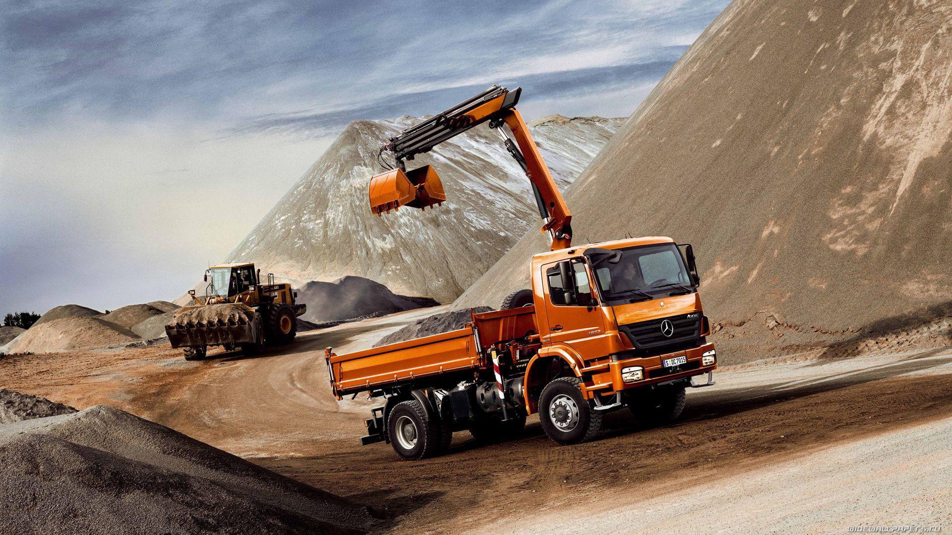 Construction Trucks Wallpapers - Top Free Construction Trucks ...