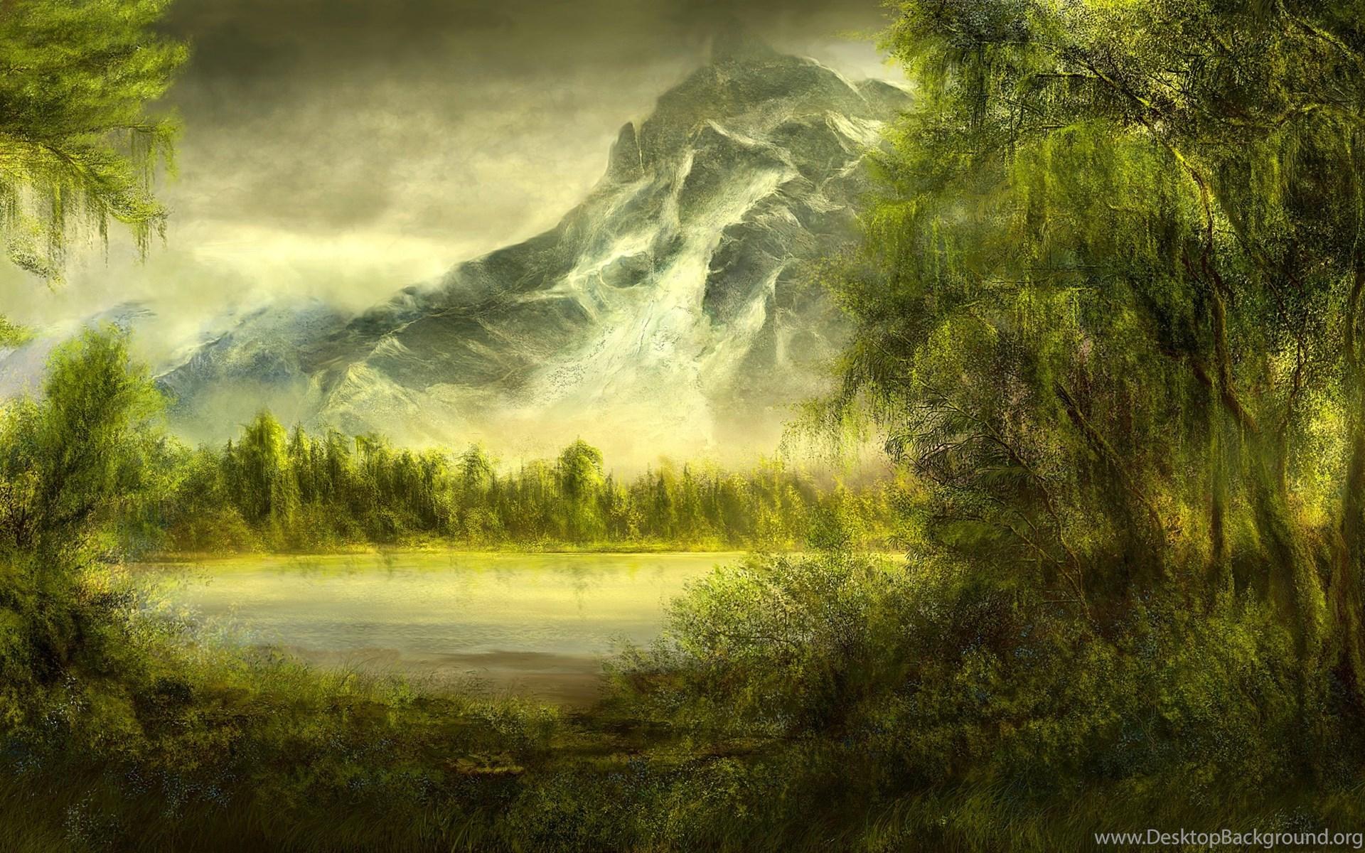 Forest Scene Wallpapers - Top Free Forest Scene Backgrounds ...