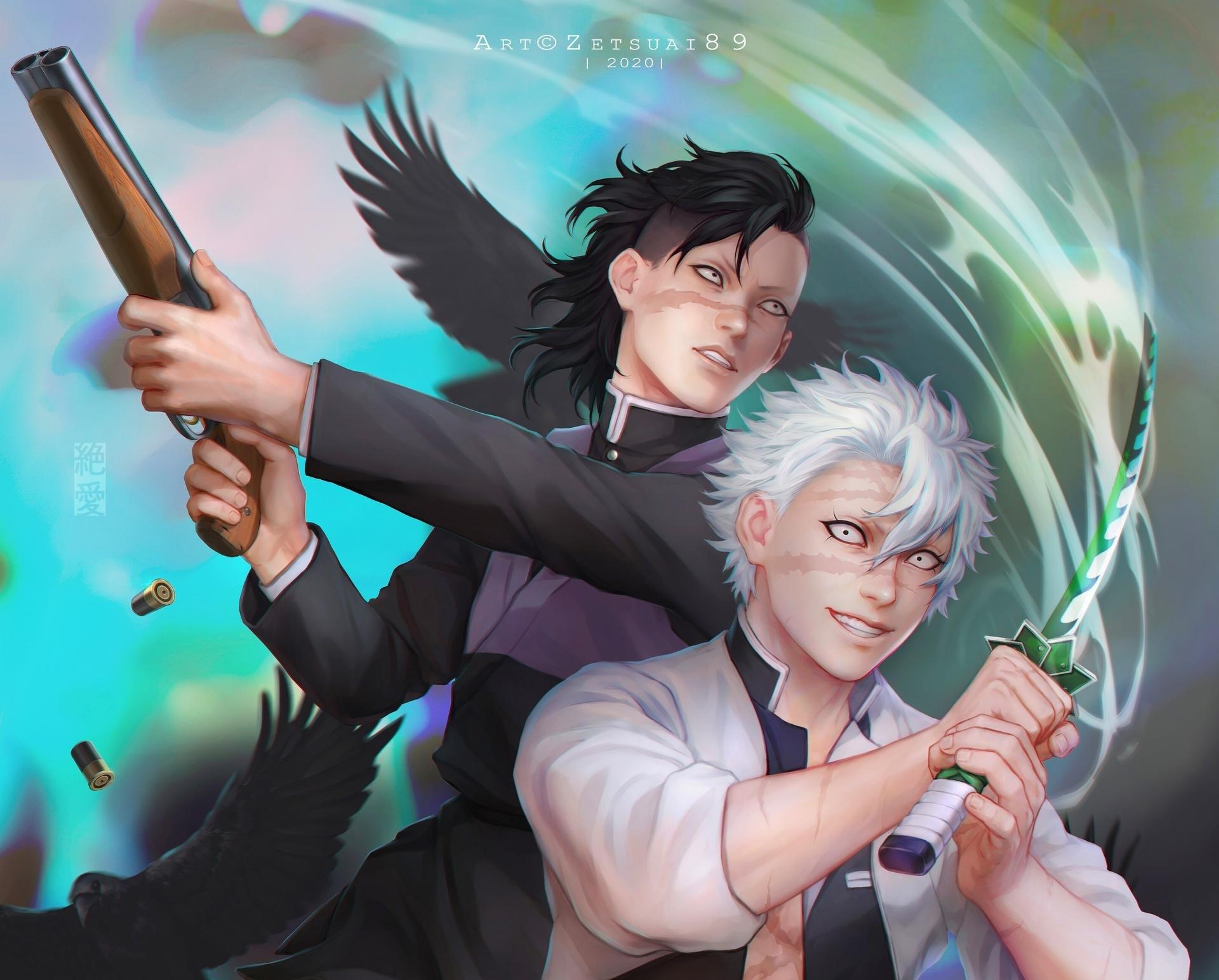 Genya Shinazugawa Wallpapers - Top Free Genya Shinazugawa Backgrounds ...