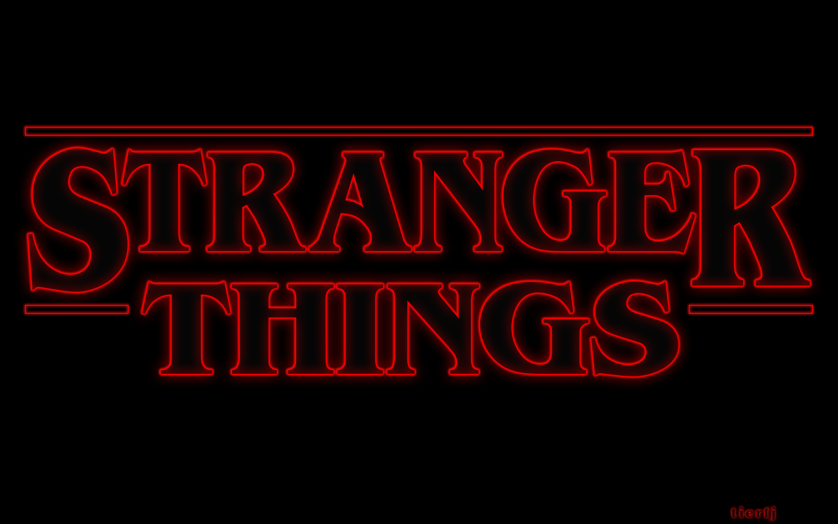 Stranger Things Logo Wallpapers - Top Free Stranger Things Logo ...