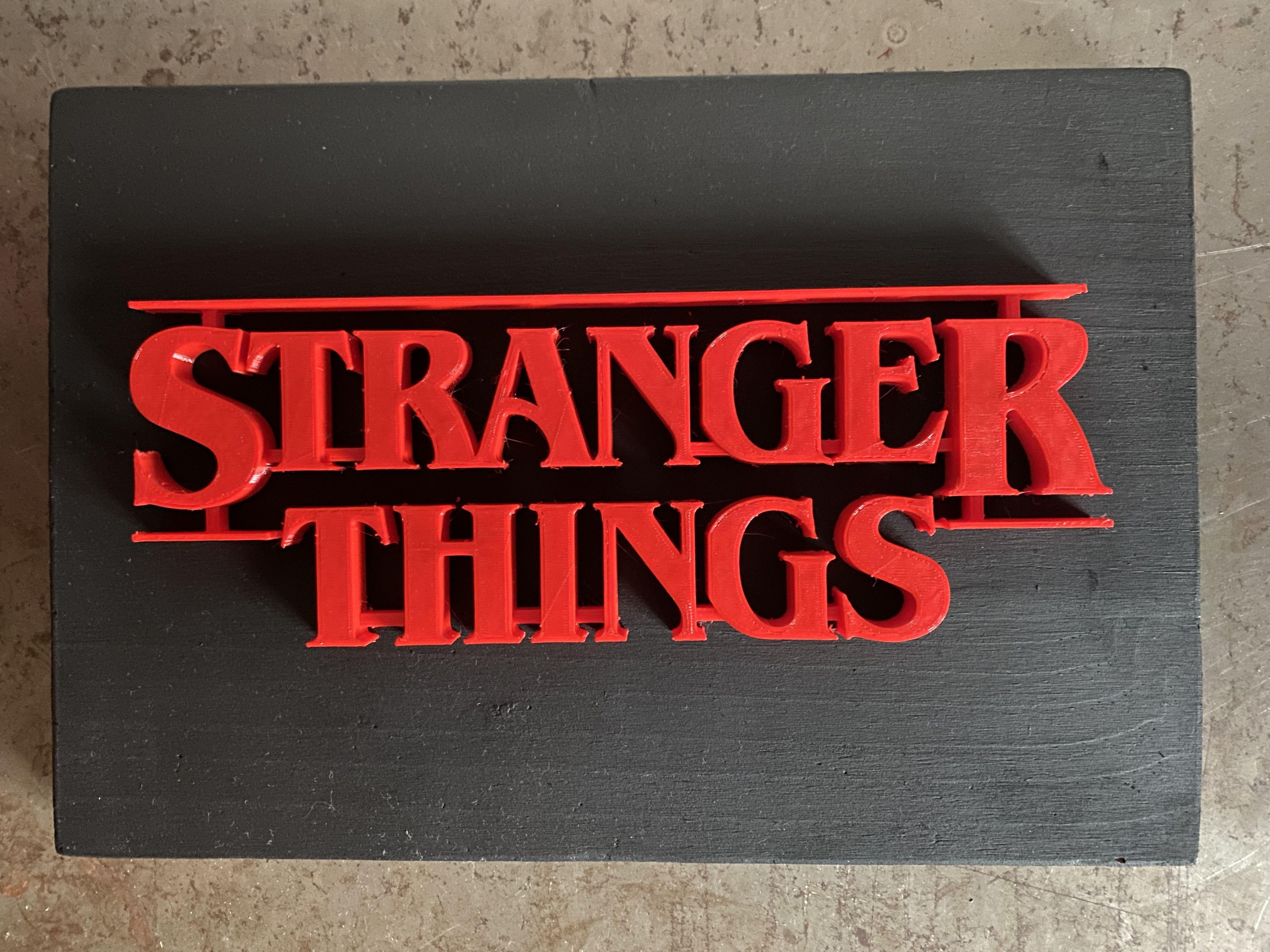 Stranger Things Logo Wallpapers - Top Free Stranger Things Logo ...