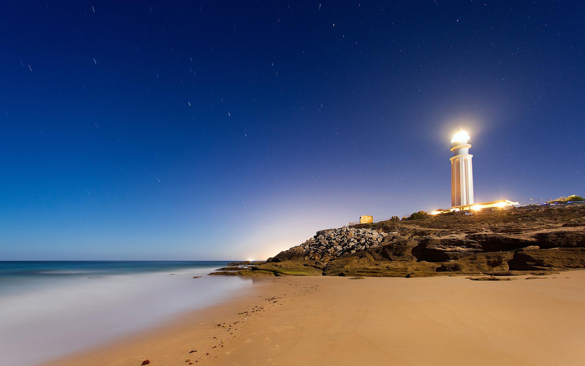 Night Lighthouse Wallpapers - Top Free Night Lighthouse Backgrounds ...