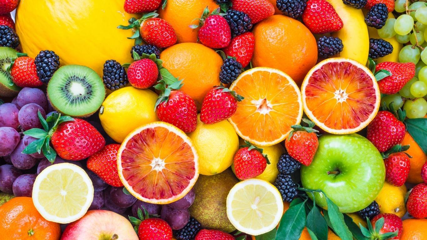 Colorful Fruits Wallpapers - Top Free Colorful Fruits Backgrounds ...
