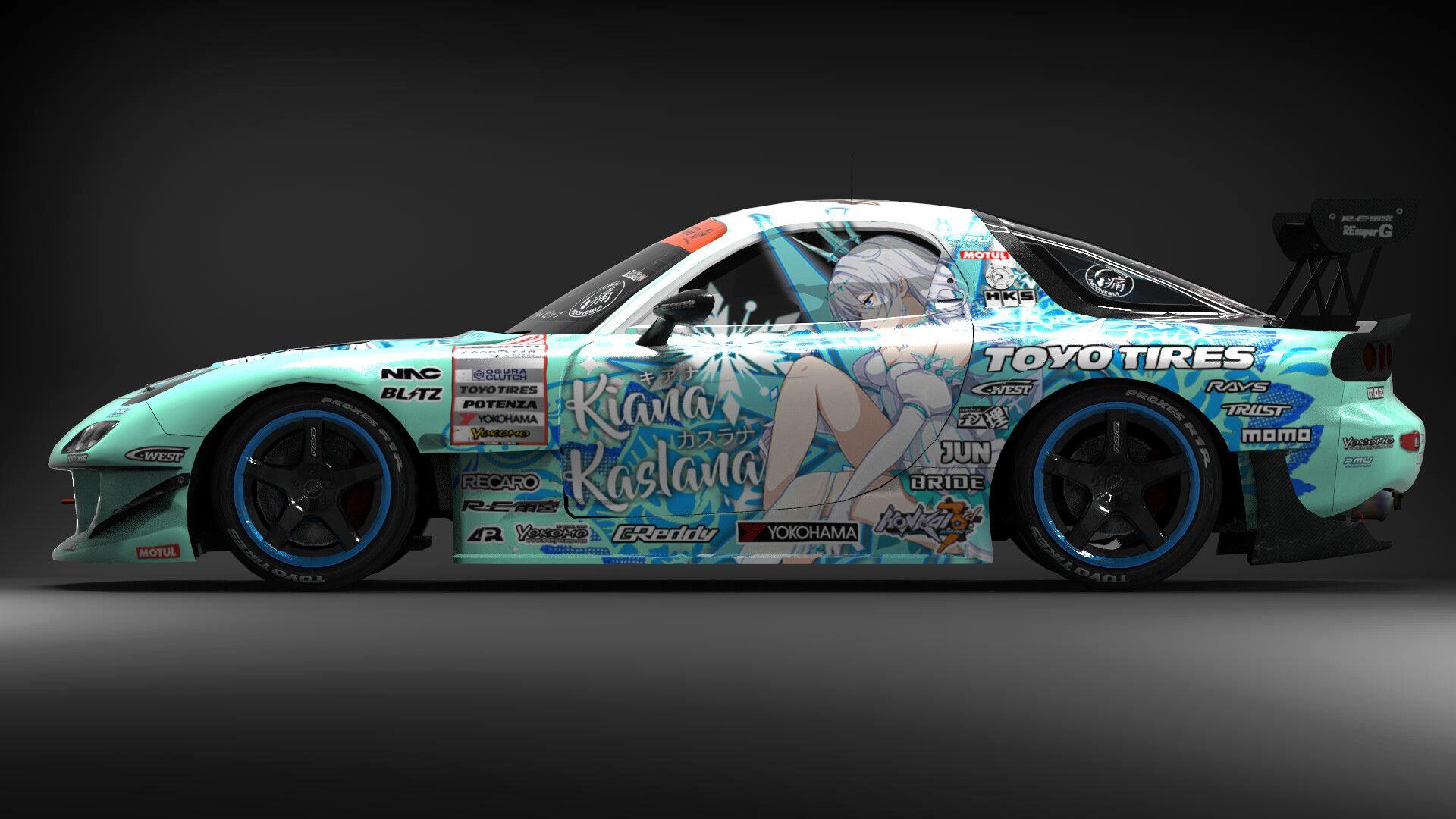Itasha Wallpapers Top Free Itasha Backgrounds Wallpaperaccess